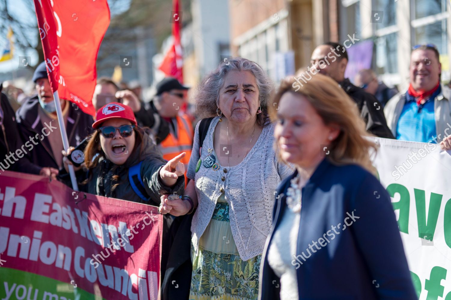 Tory Mp Natalie Elphicke Harangued By Editorial Stock Photo - Stock ...