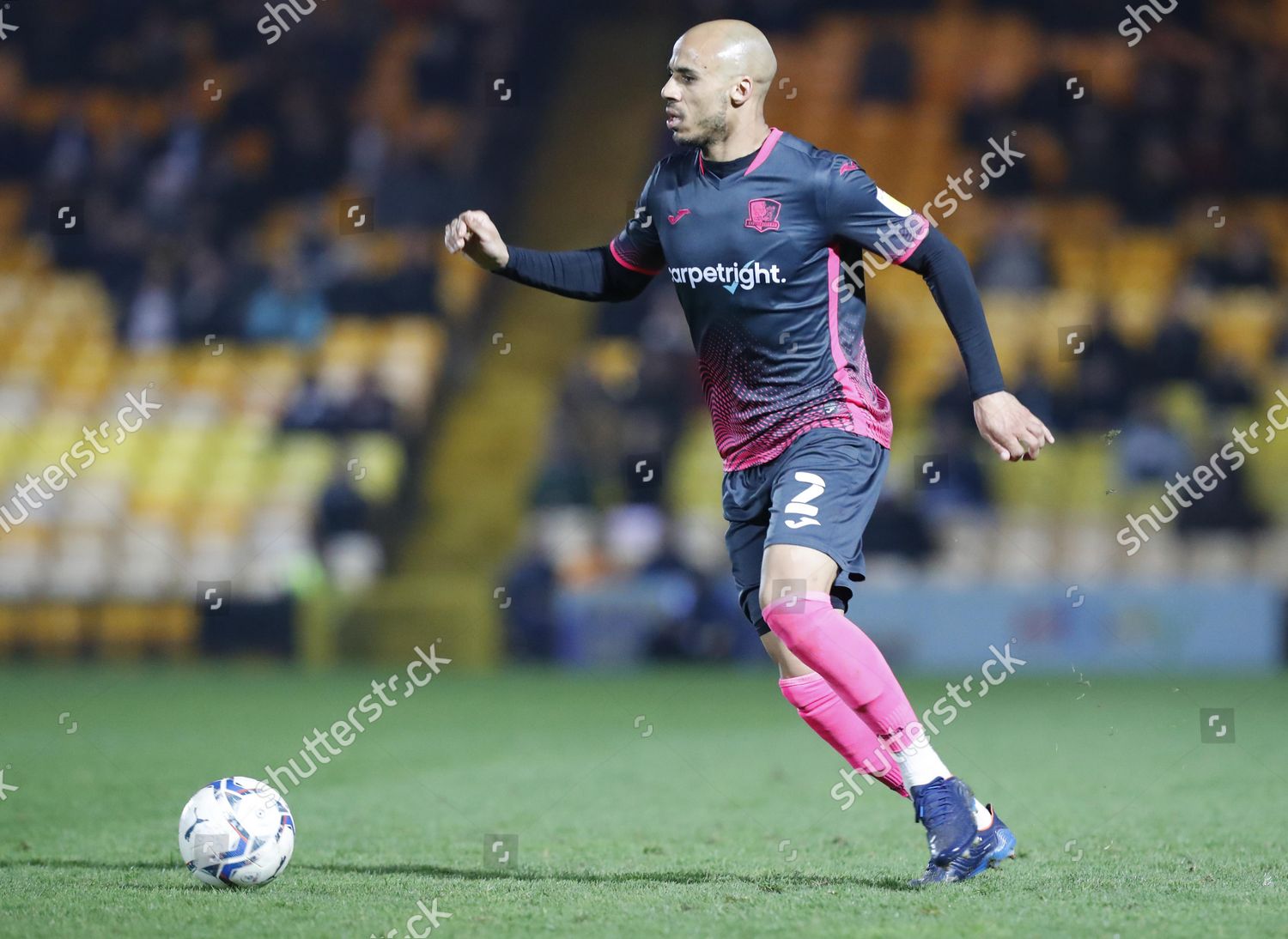 Exeter City Player Jake Caprice During Editorial Stock Photo - Stock ...