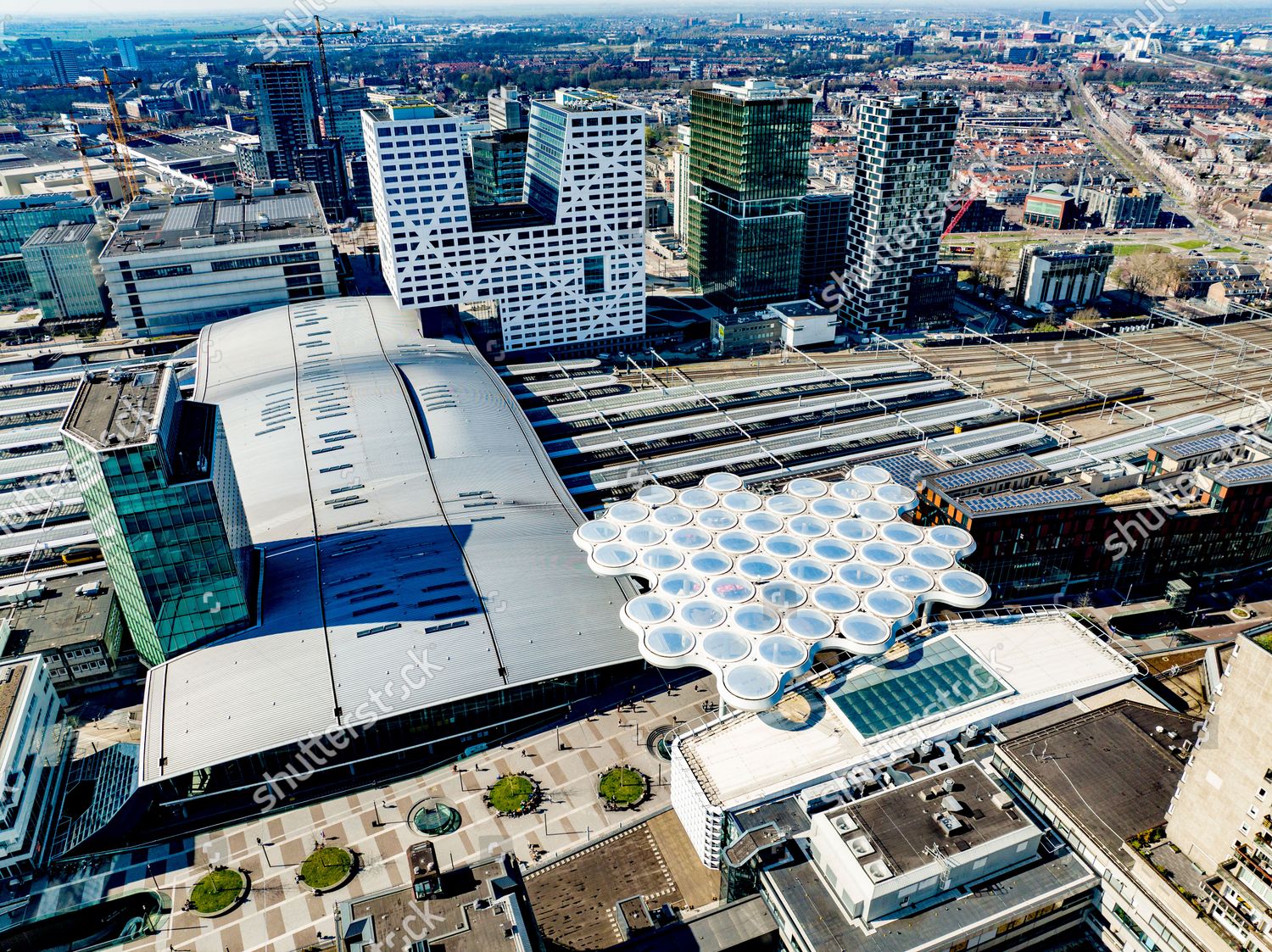 OVERVIEW CENTRAL STATION NS CENTER UTRECHT Editorial Stock Photo ...