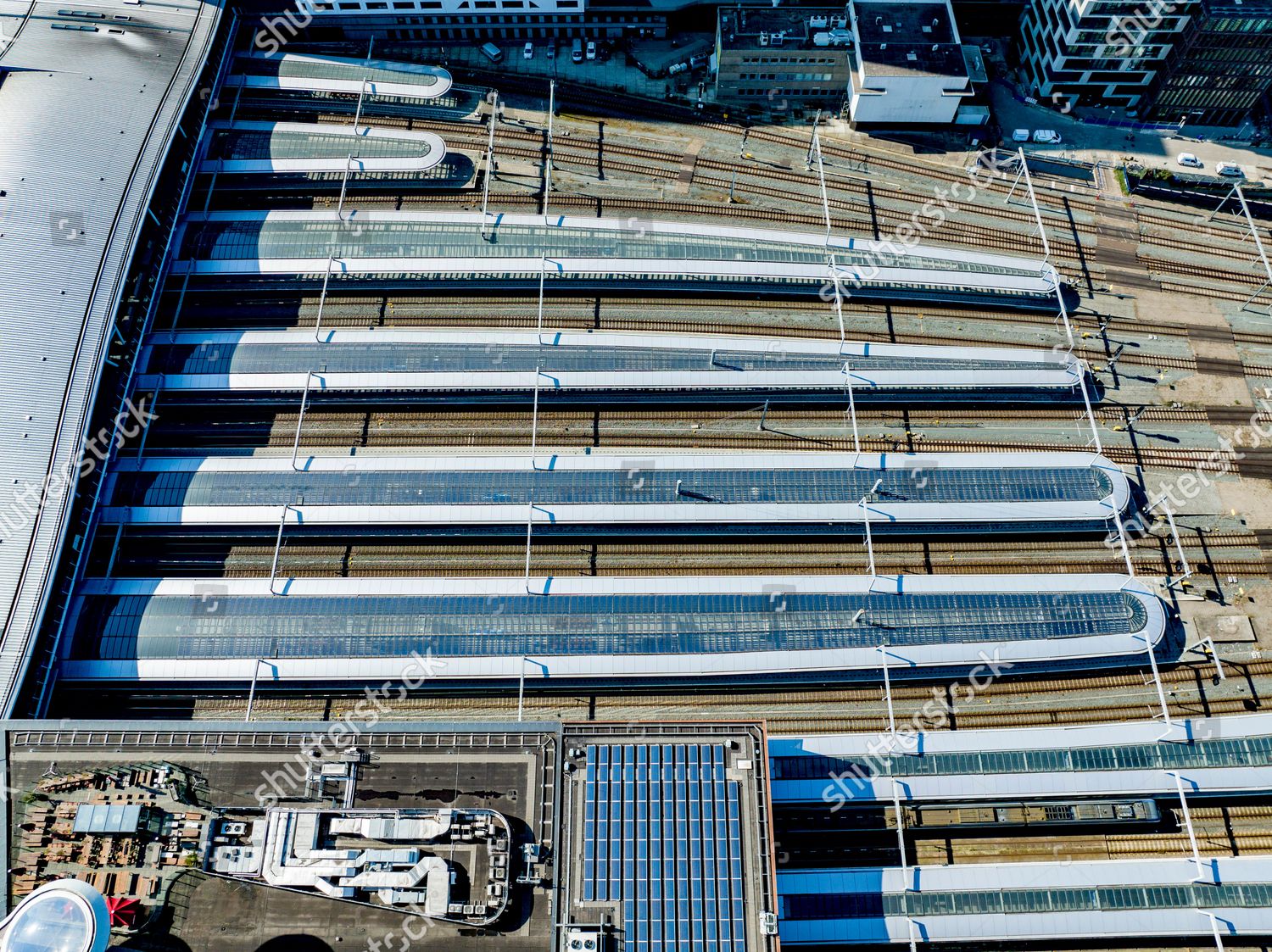 Overview Central Station Ns Center Utrecht Editorial Stock Photo ...