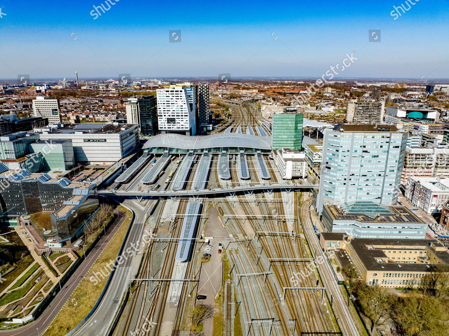 OVERVIEW CENTRAL STATION NS CENTER UTRECHT Editorial Stock Photo ...