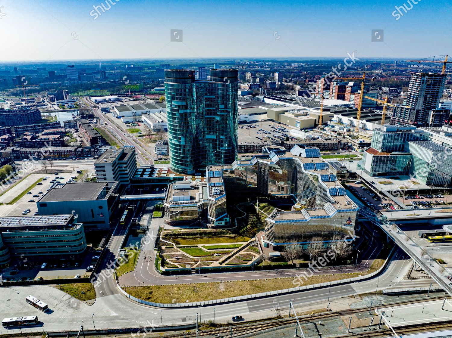 Overview Central Station Ns Center Utrecht Editorial Stock Photo ...