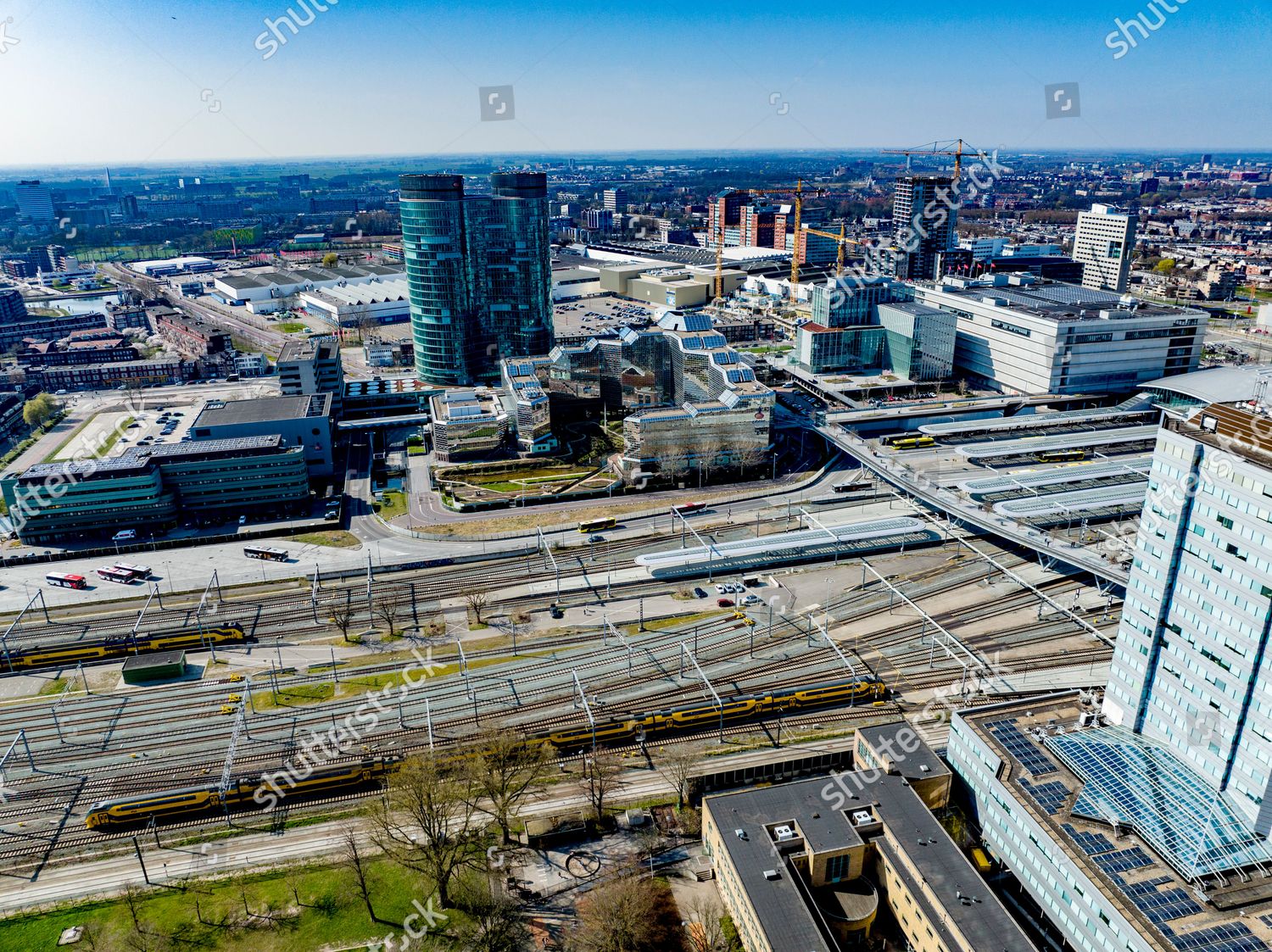 Overview Central Station Ns Center Utrecht Editorial Stock Photo ...
