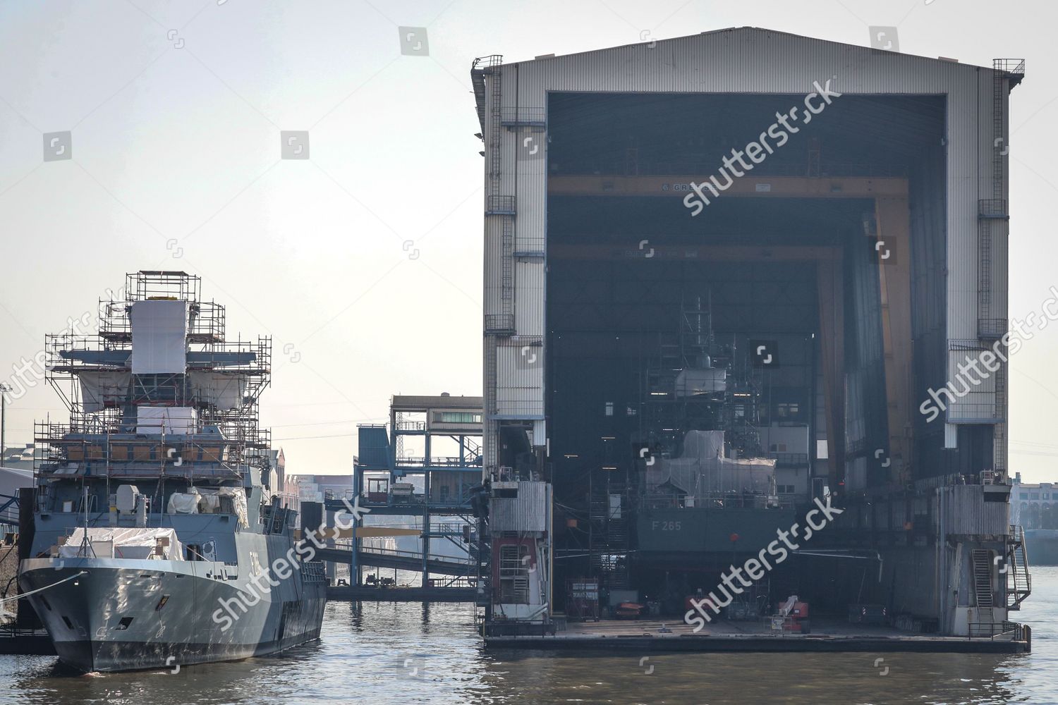 Newly Built Corvettes F266 Emden L Editorial Stock Photo - Stock Image ...
