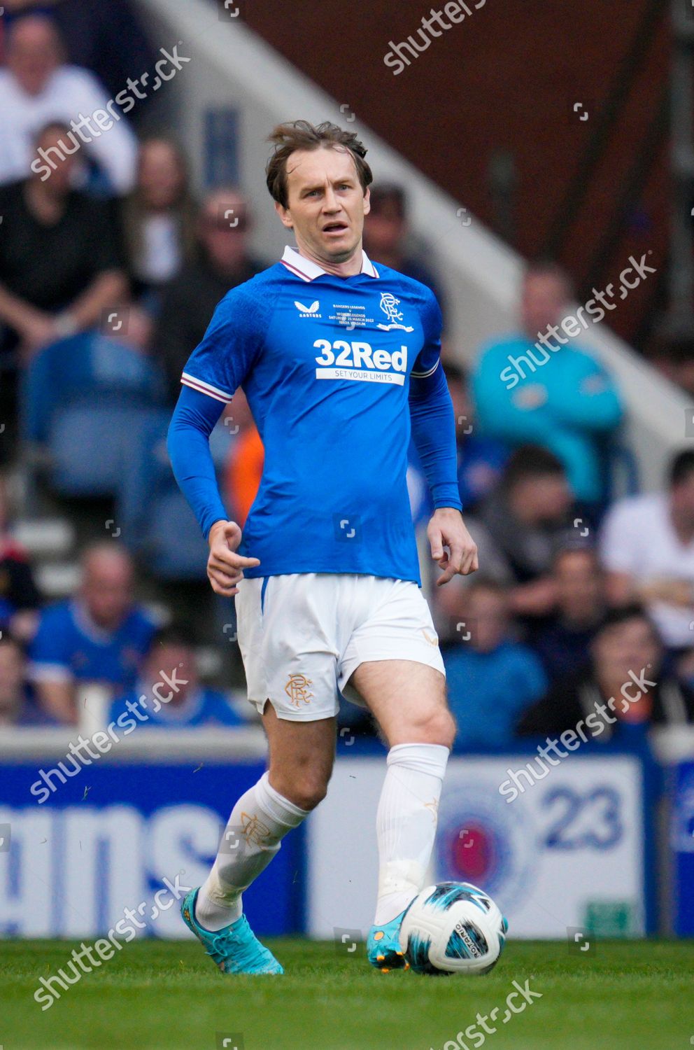Rangers Legend Sasa Papac Editorial Stock Photo - Stock Image ...