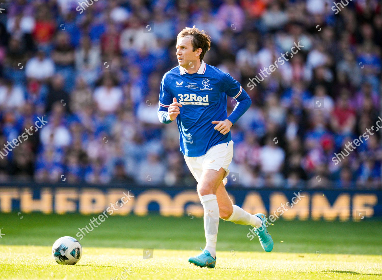 Rangers Legend Sasa Papac Editorial Stock Photo - Stock Image ...