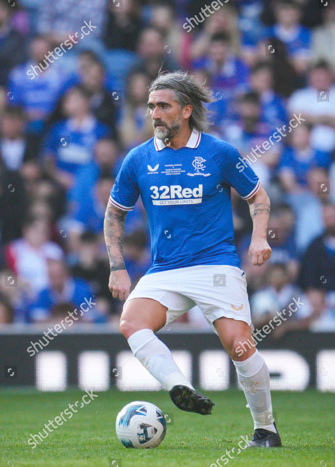 Rangers Legend Pedro Mendes Editorial Stock Photo - Stock Image ...