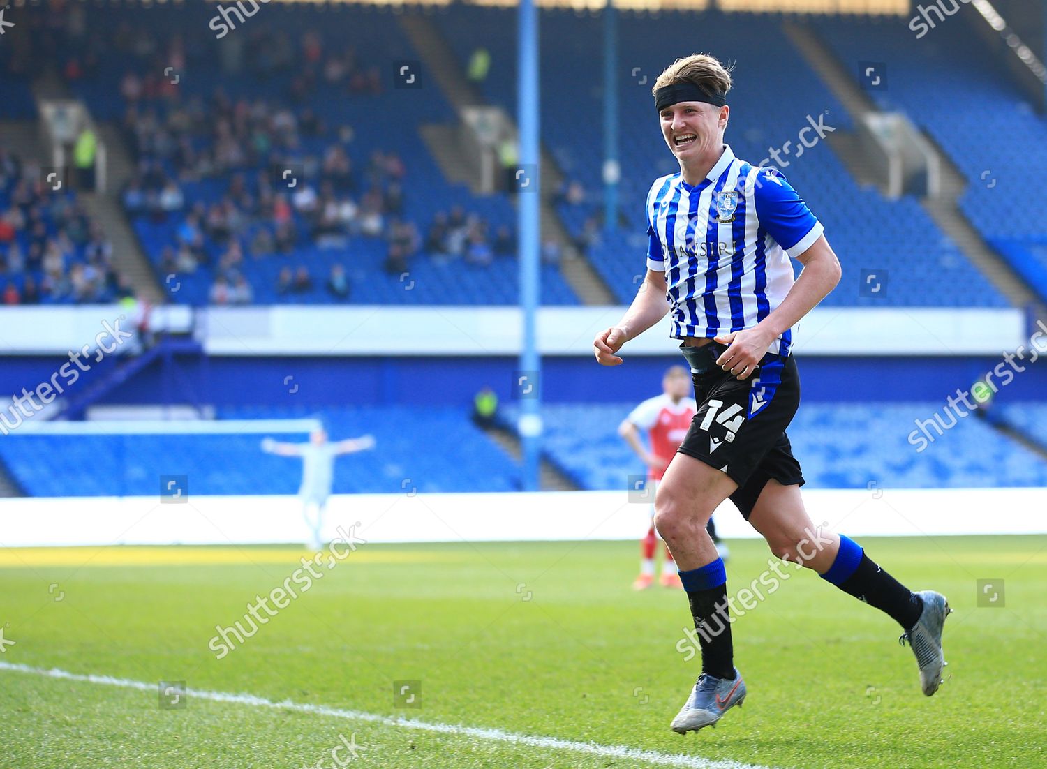 George Byers Sheffield Wednesday Celebrates Scoring Editorial Stock ...