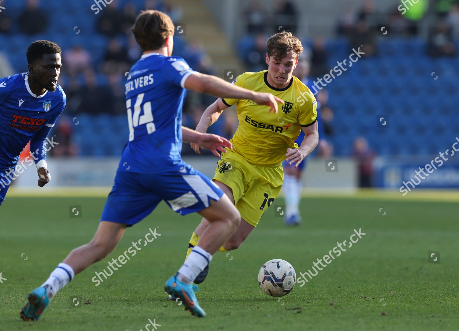 Lewis Warrington Tranmere Rovers Takes On Editorial Stock Photo - Stock ...