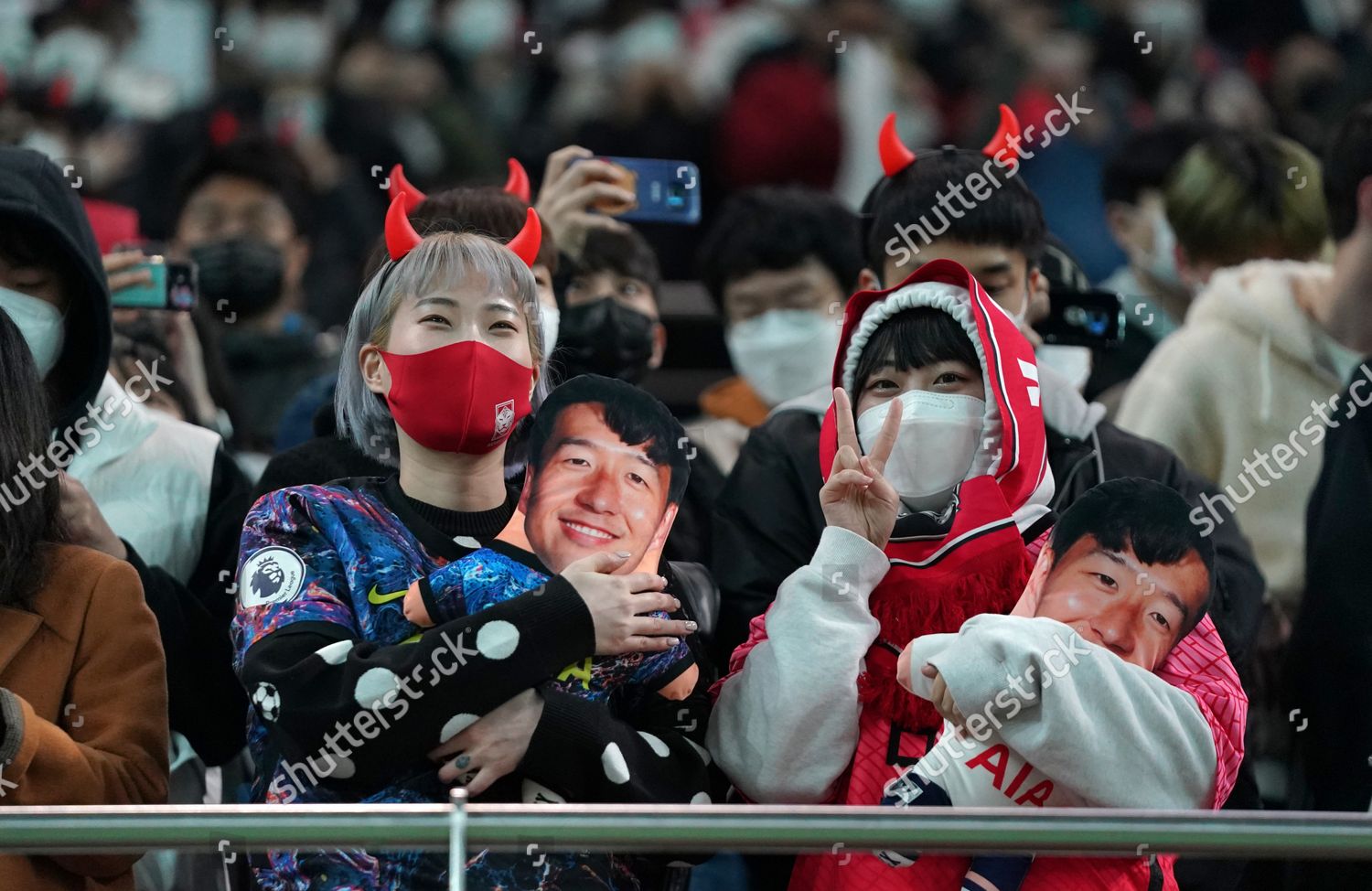 Spectators Spurs Snugzy Huengmin Son Mini Editorial Stock Photo - Stock ...