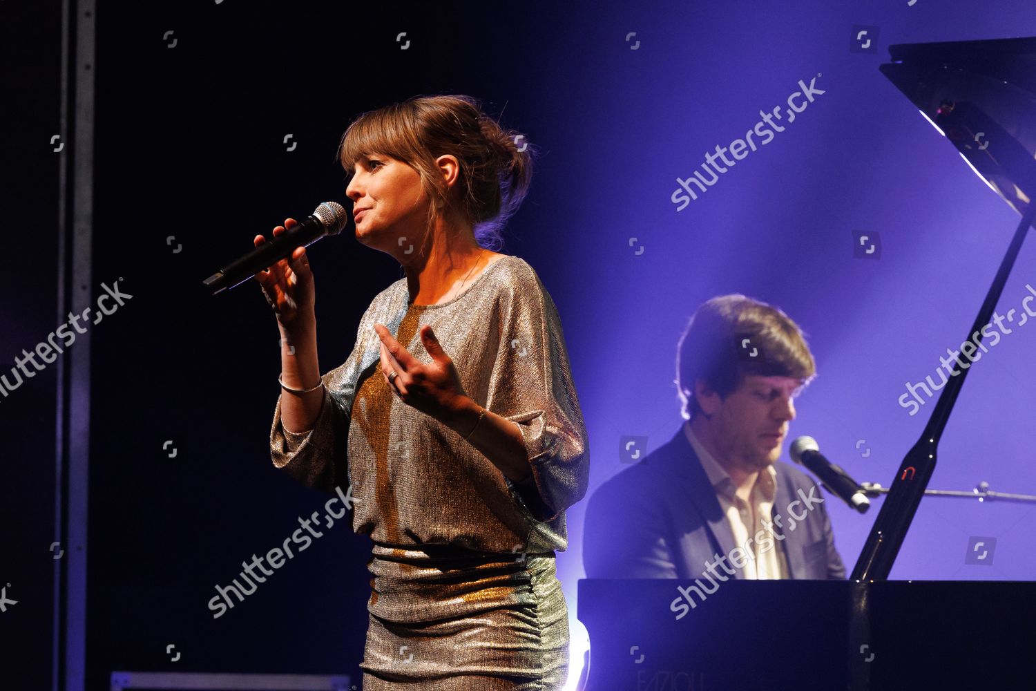 Belgian Drummer Presenter Singer Isolde Lasoen Editorial Stock Photo ...