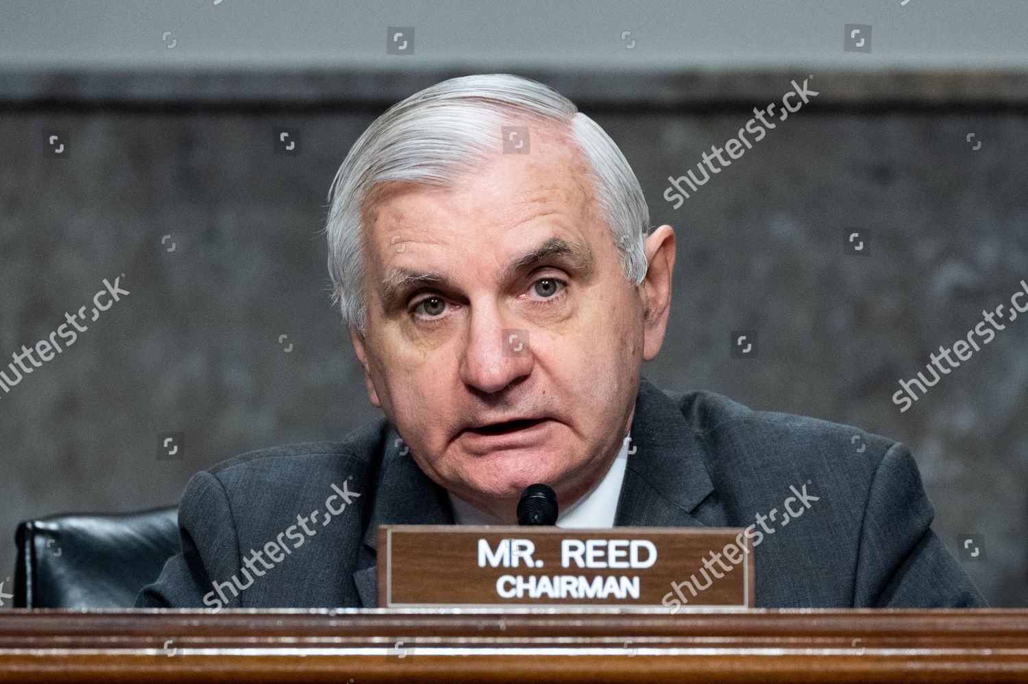 Us Senator Jack Reed Dri Speaks Editorial Stock Photo - Stock Image ...