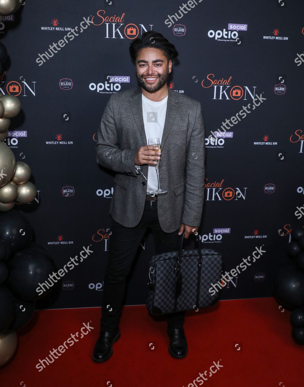 Mark Byron Seen Arriving Social Ikon Editorial Stock Photo - Stock ...