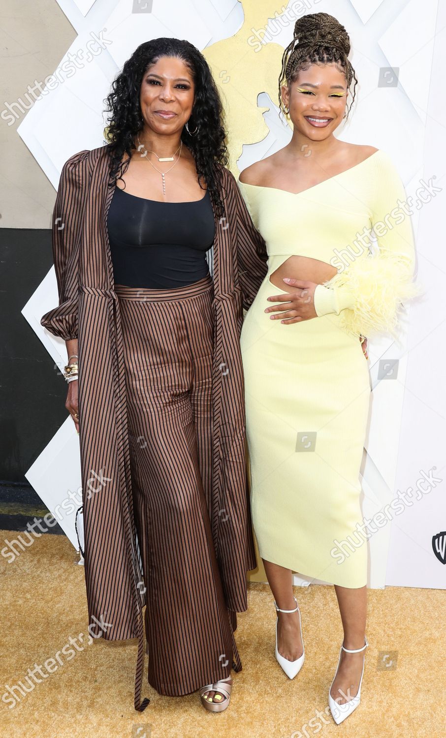 Robyn Simpson Reid Storm Reid Arrive Editorial Stock Photo - Stock ...