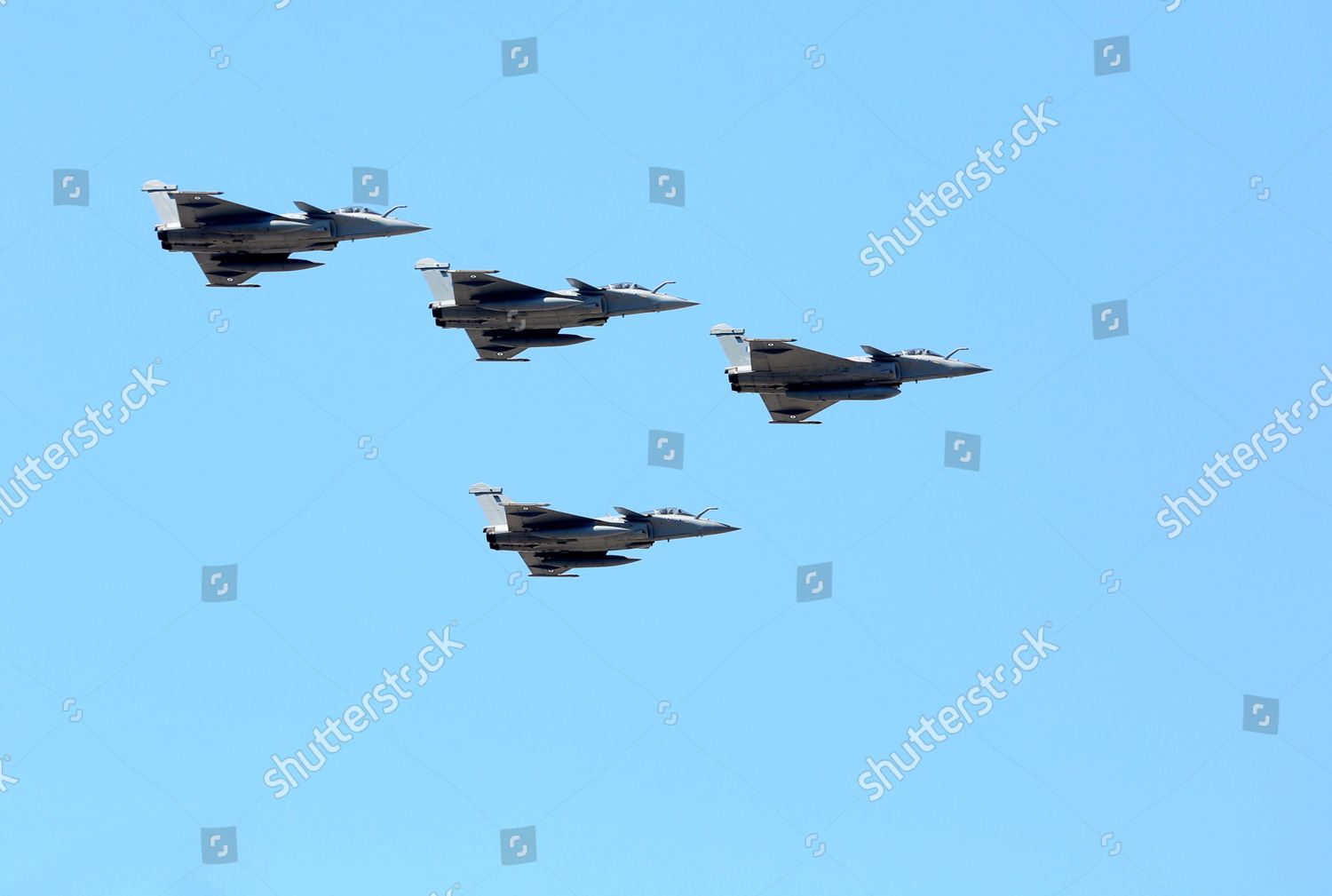Rafale Fighter Jets Hellenic Air Force Editorial Stock Photo - Stock ...