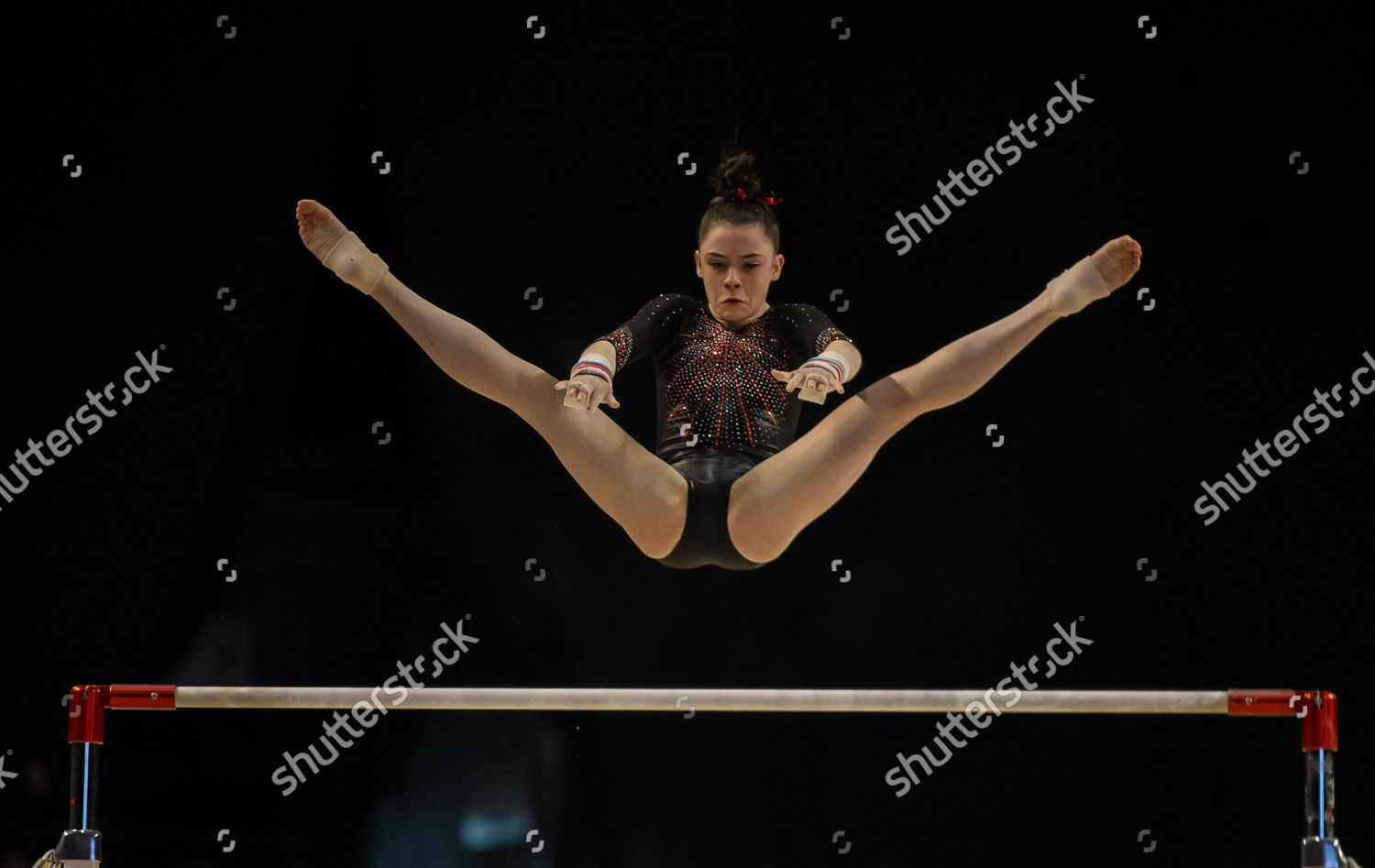 Evie Breen On Horizontal Bar Ms Editorial Stock Photo - Stock Image ...