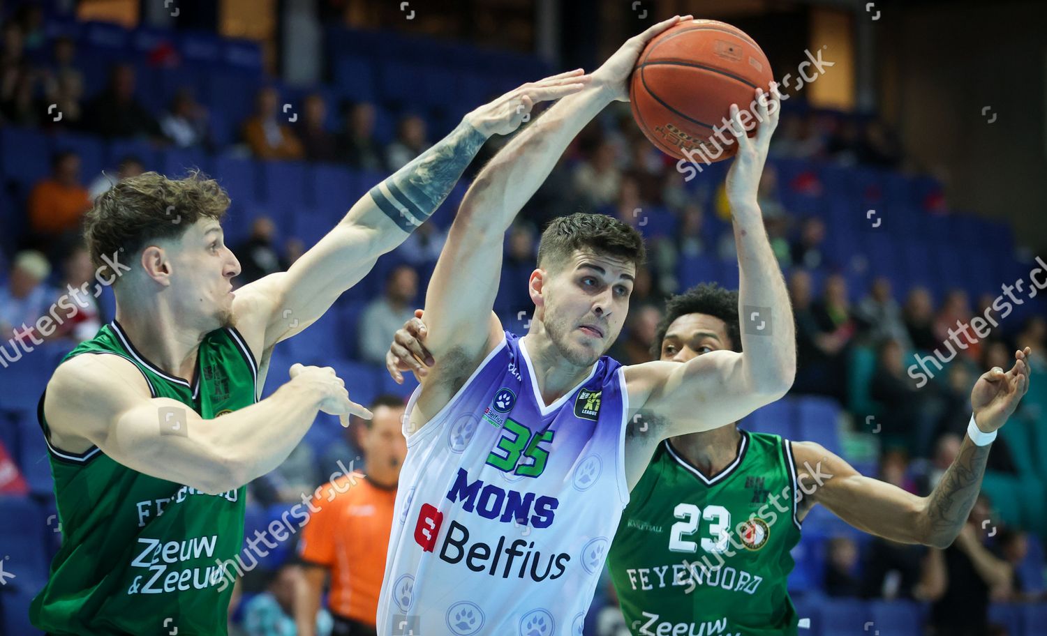 Feyenoords Mack Bruining Mons Payton Henson Editorial Stock Photo ...