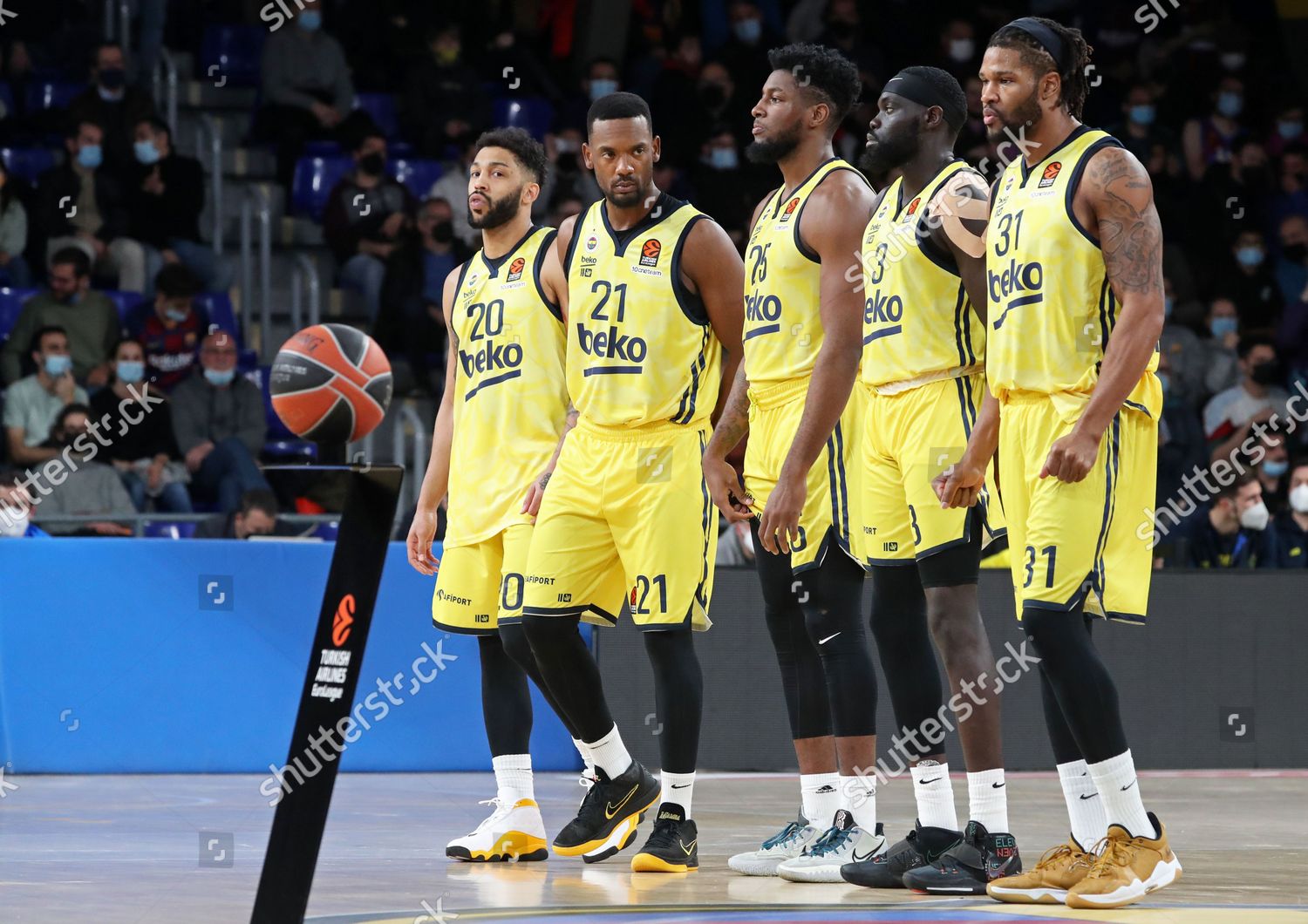 Fenerbahce Team During Match Between Fc Editorial Stock Photo - Stock ...