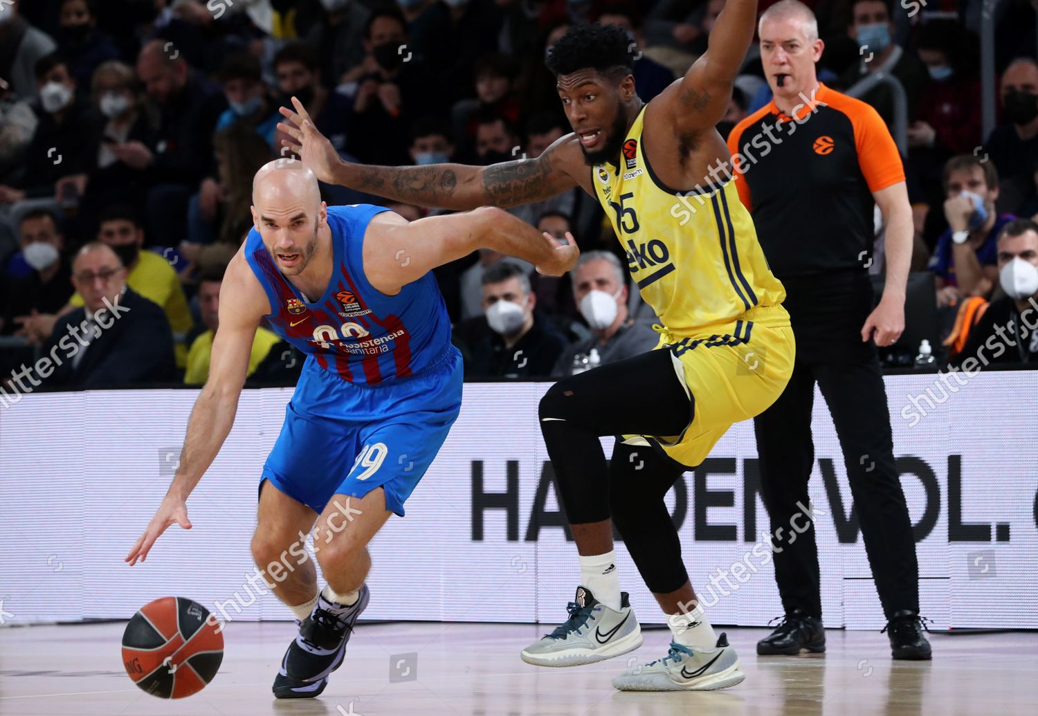 Nick Calathes Ehyve Floyd During Match Editorial Stock Photo - Stock ...