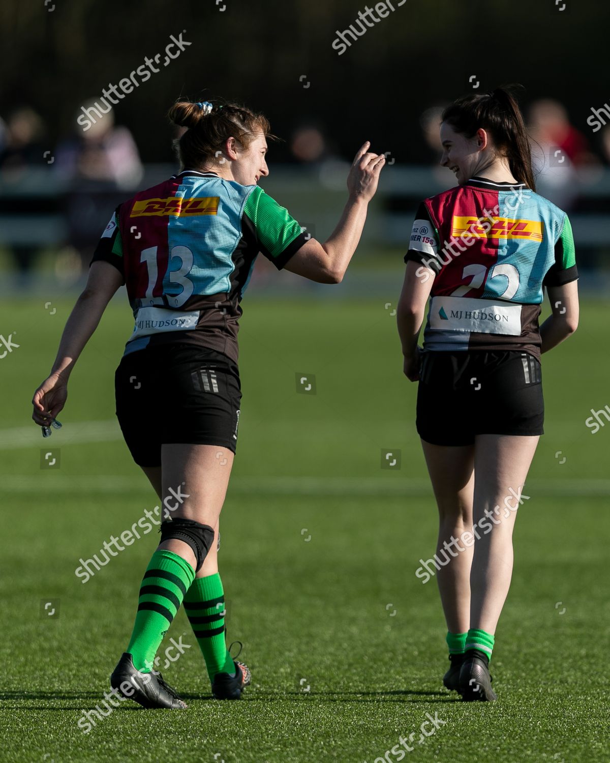 Izzy Mayhew Harlequins Fleur Hopper Harlequins Editorial Stock Photo ...