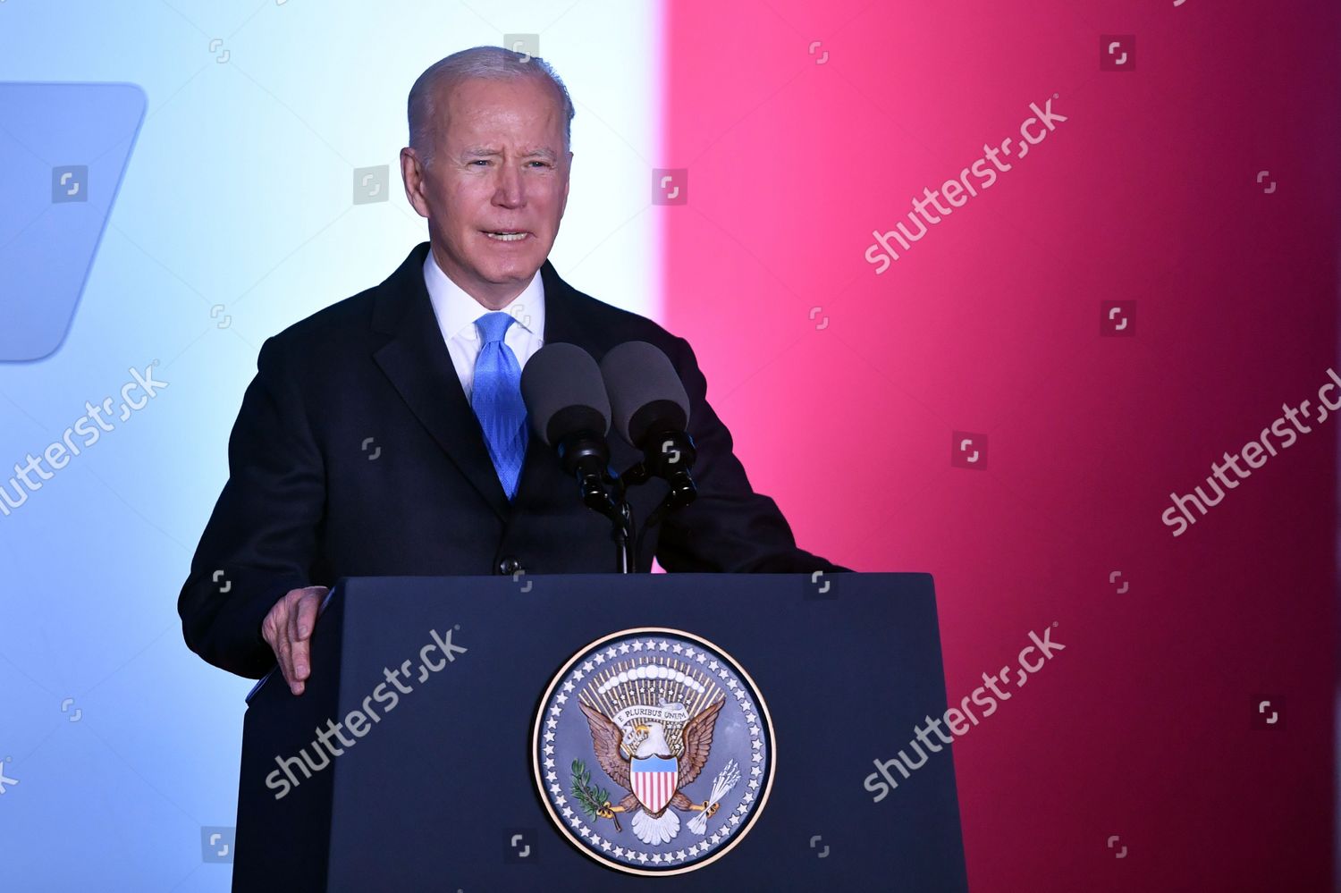 Us President Joe Biden Delivers Speech Editorial Stock Photo - Stock ...