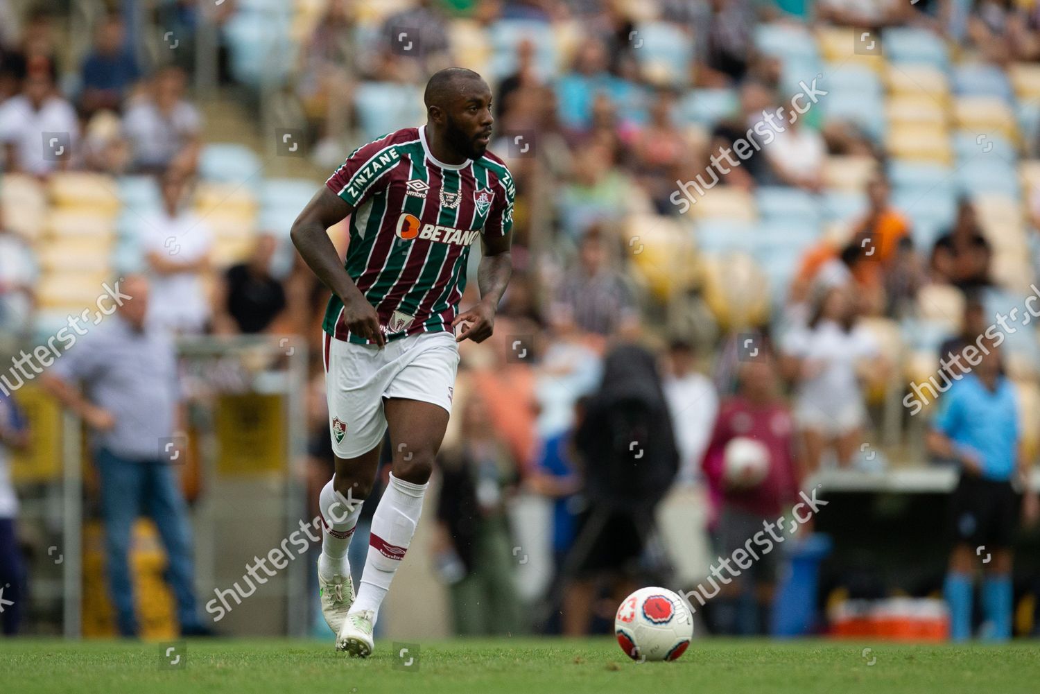 Manoel Fluminense Competes Ball Botafogo During Editorial Stock Photo ...