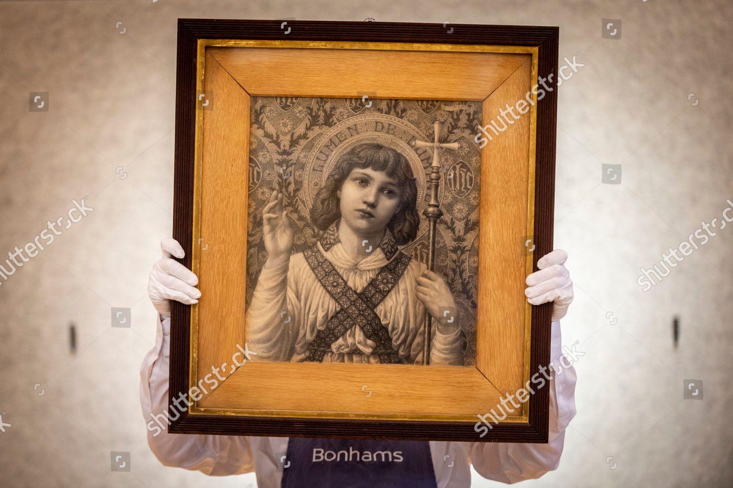Technician Presents Lumen De Lumine Pencil Editorial Stock Photo ...