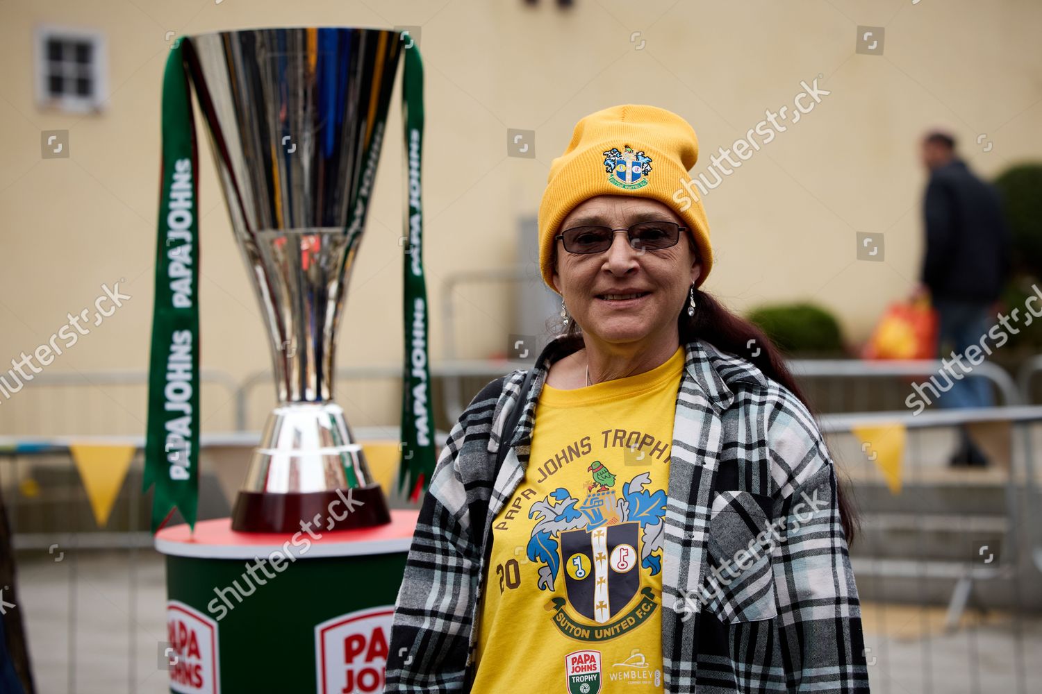 Sutton United Fans Pose Pictures Papa Editorial Stock Photo - Stock ...