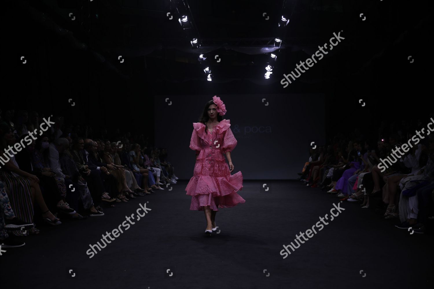 Model Presents Creation Collection Poca Poca Editorial Stock Photo ...