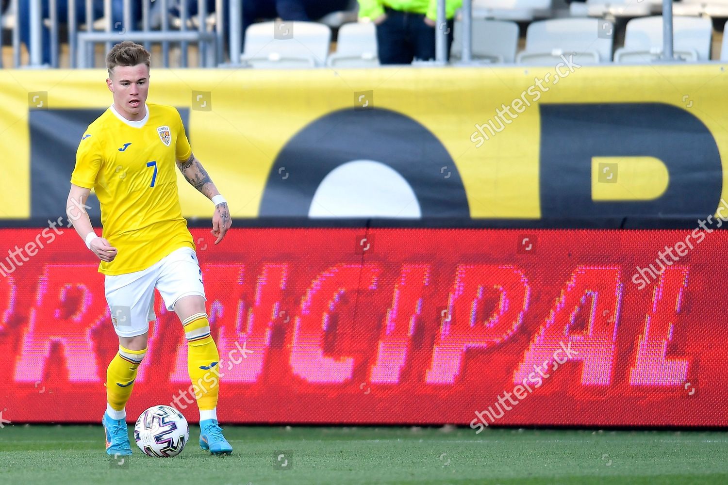 Claudiu Petrila Romania U21 Action During Editorial Stock Photo - Stock ...