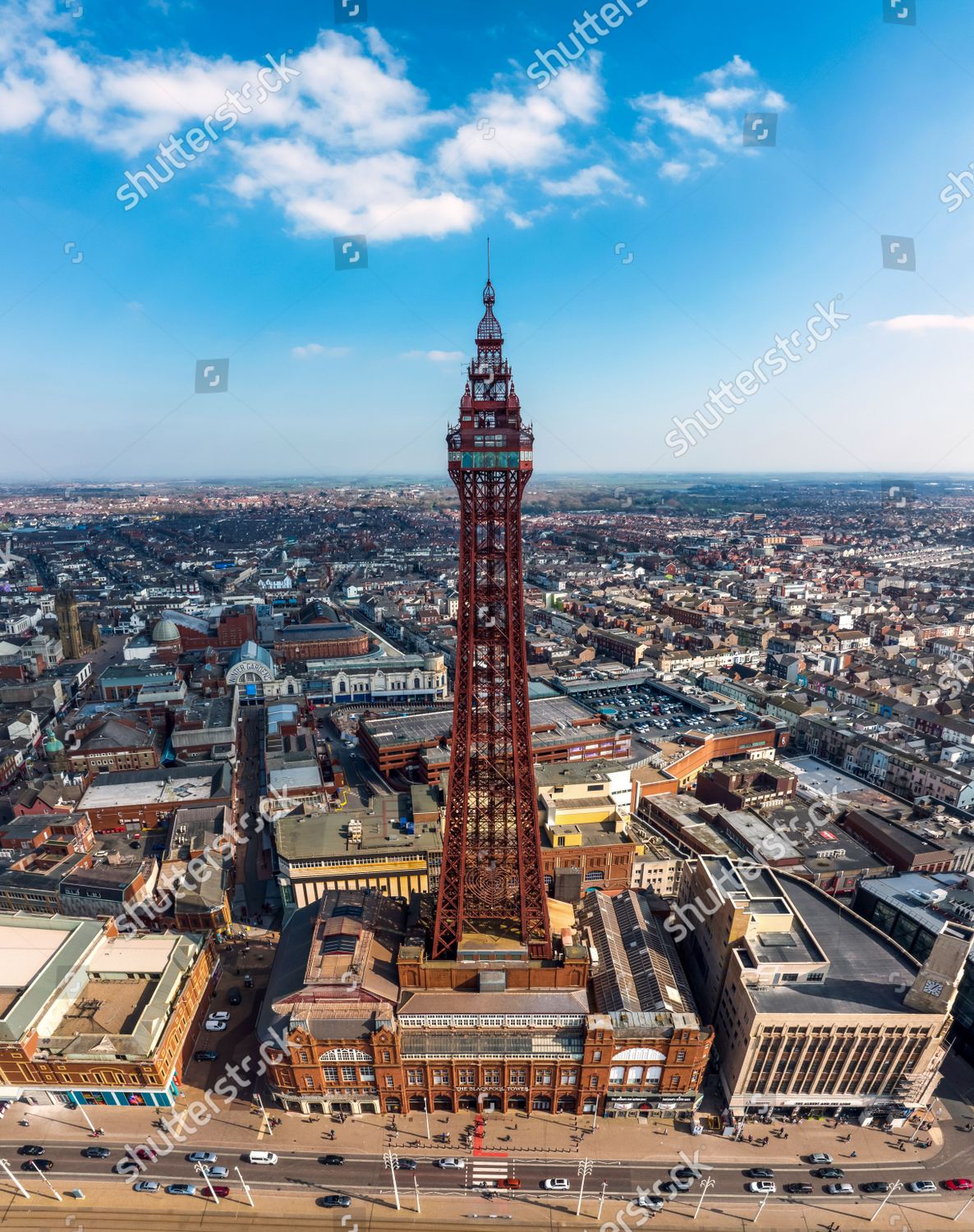 People On Viewing Platform Blackpool Tower Editorial Stock Photo ...