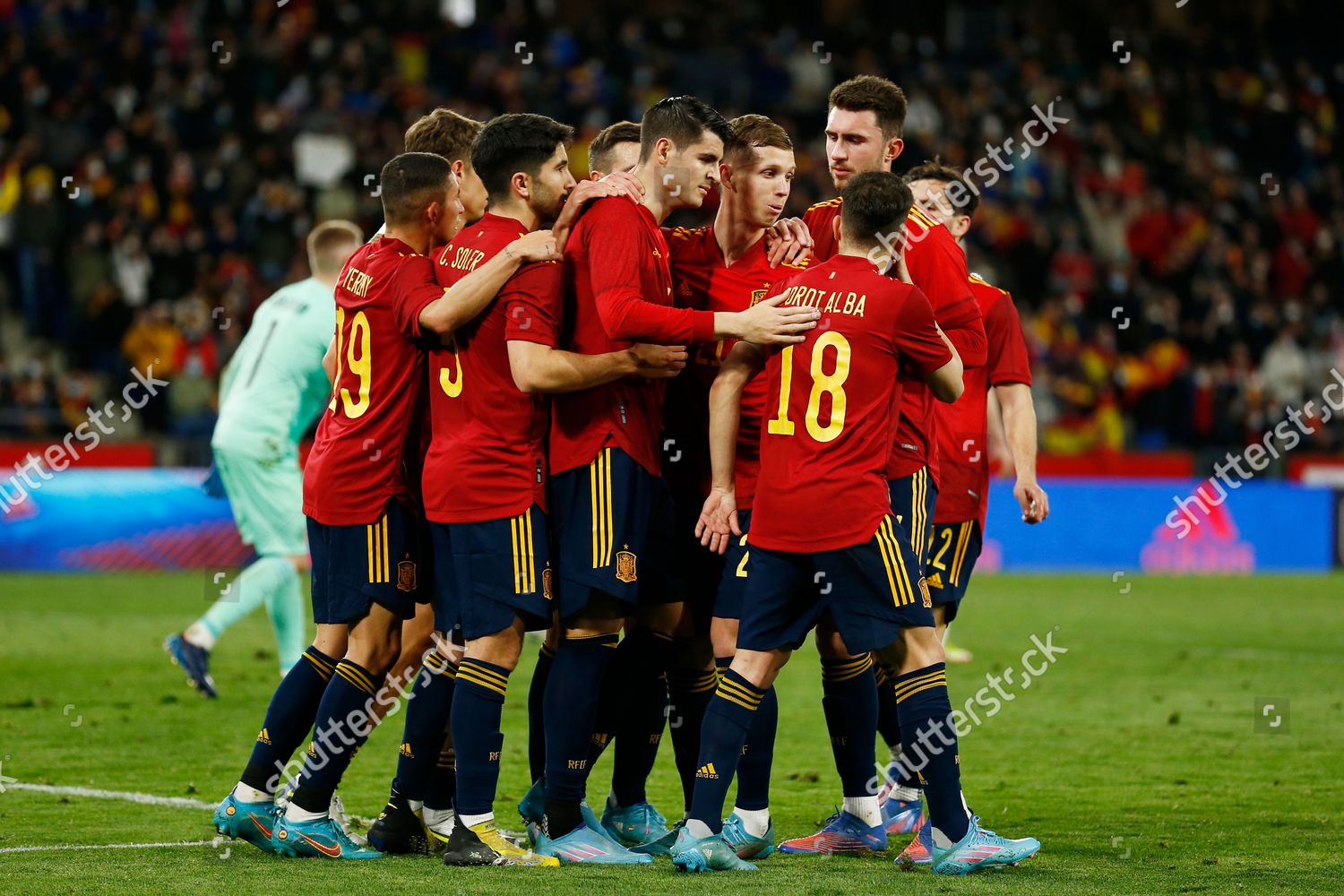 Alvaro Morata Esp Football Soccer Morata Editorial Stock Photo - Stock ...