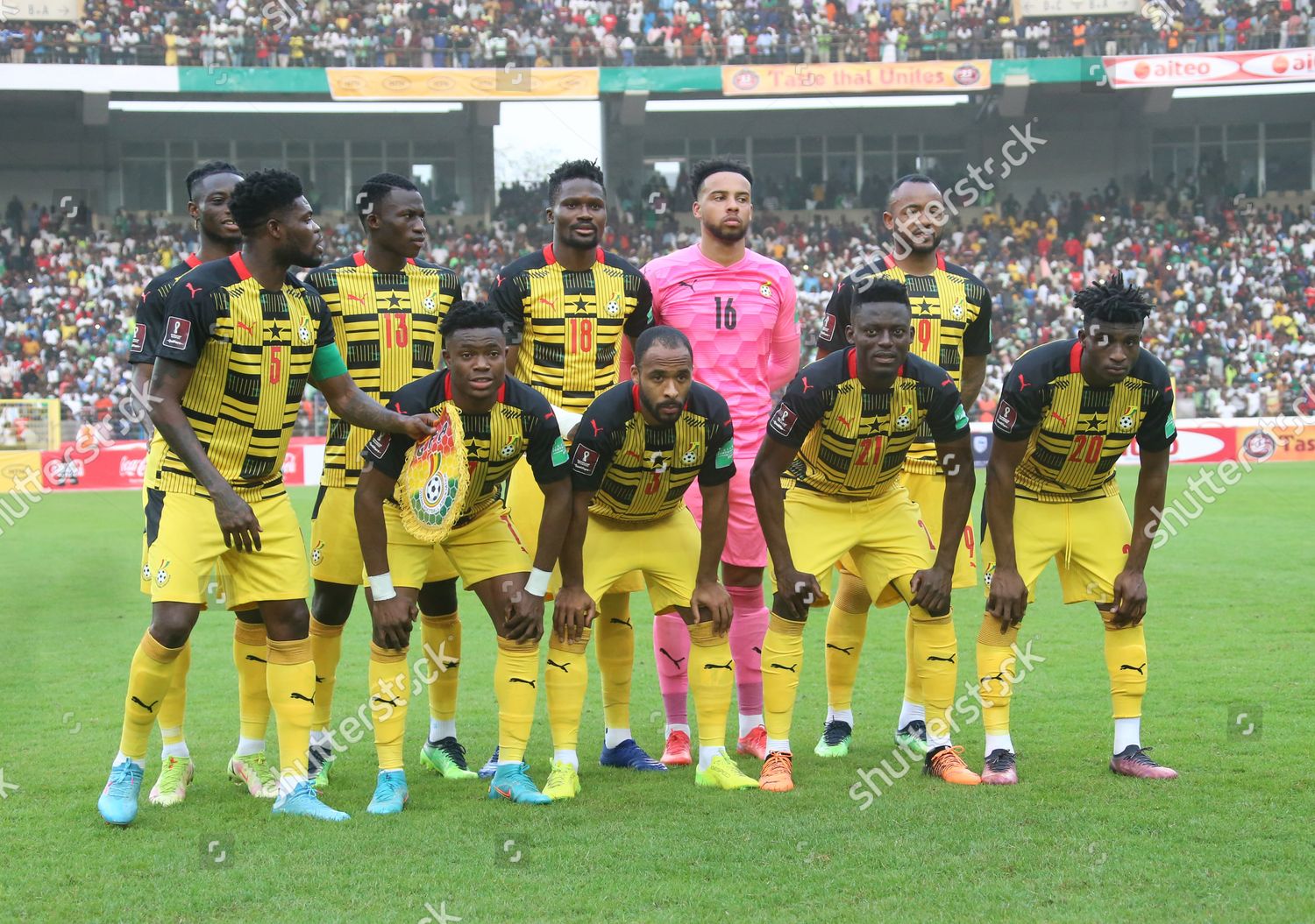 Ghana Team Picture During 2022 Fifa Editorial Stock Photo - Stock Image ...