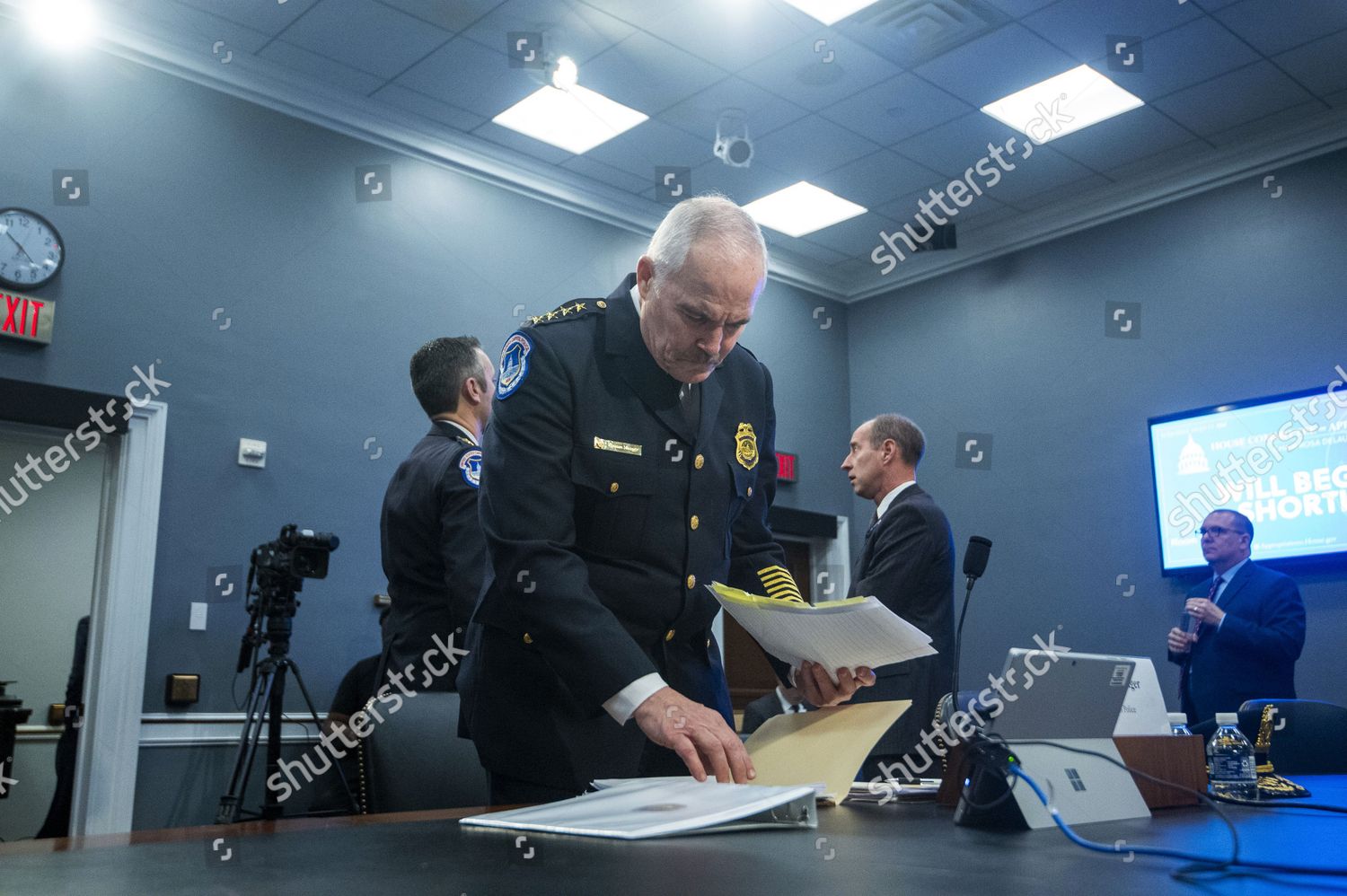 Us Capitol Police Chief Thomas Manger Editorial Stock Photo - Stock ...