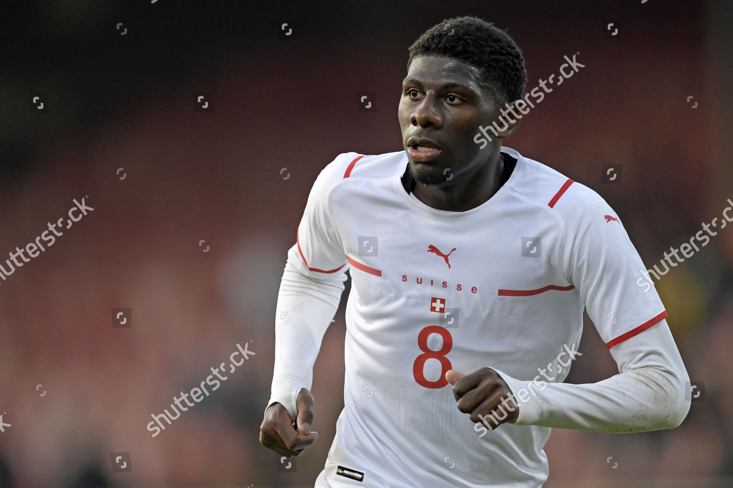 Alexandre Jankewitz Switzerland U21 During Euro Editorial Stock Photo ...