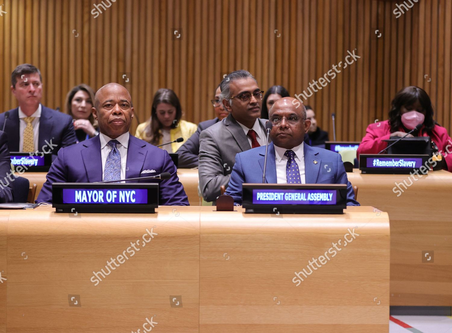 Eric L Adams Mayor New York Editorial Stock Photo - Stock Image ...