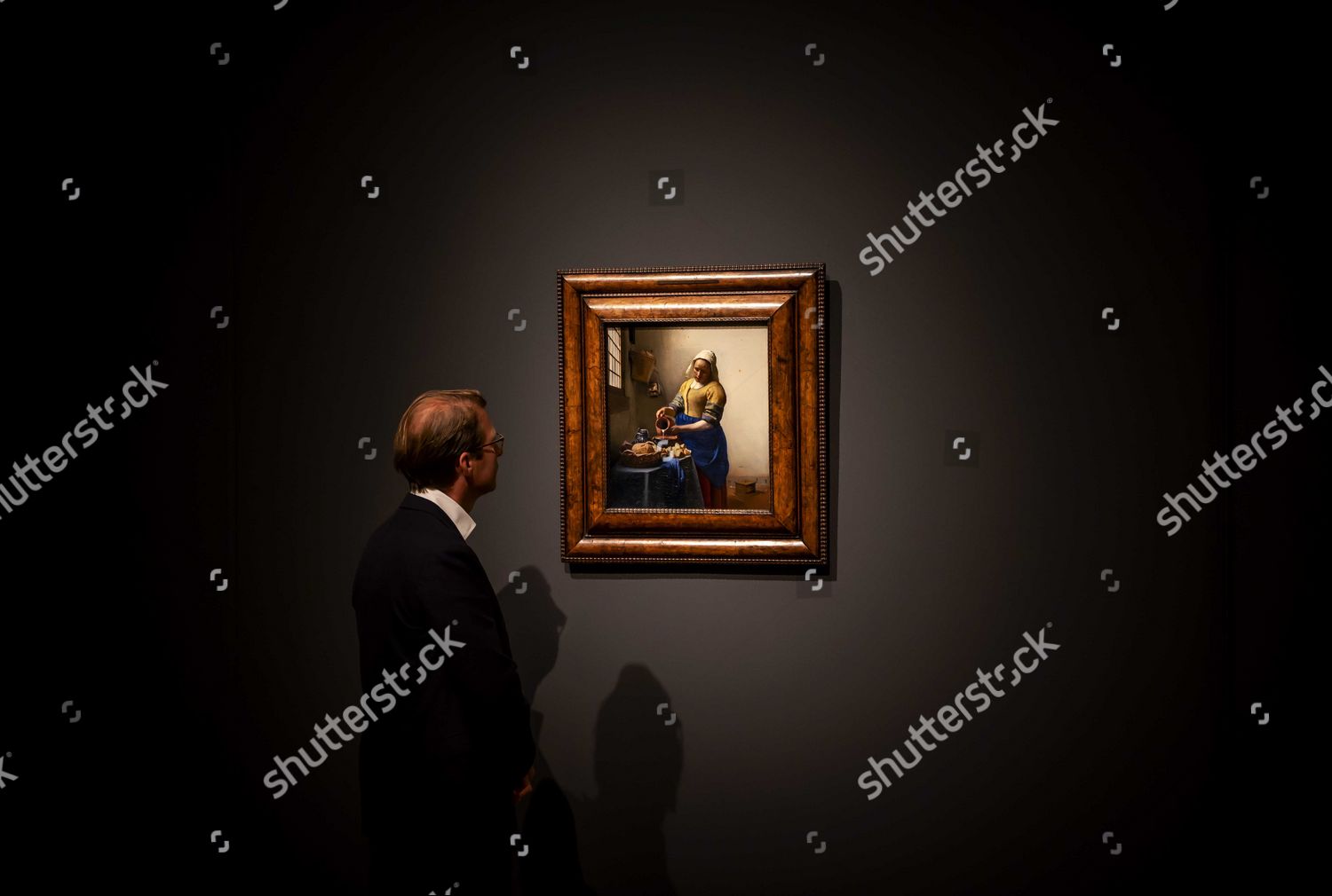 Taco Dibbits Director Rijksmuseum Looks Painting Editorial Stock Photo ...