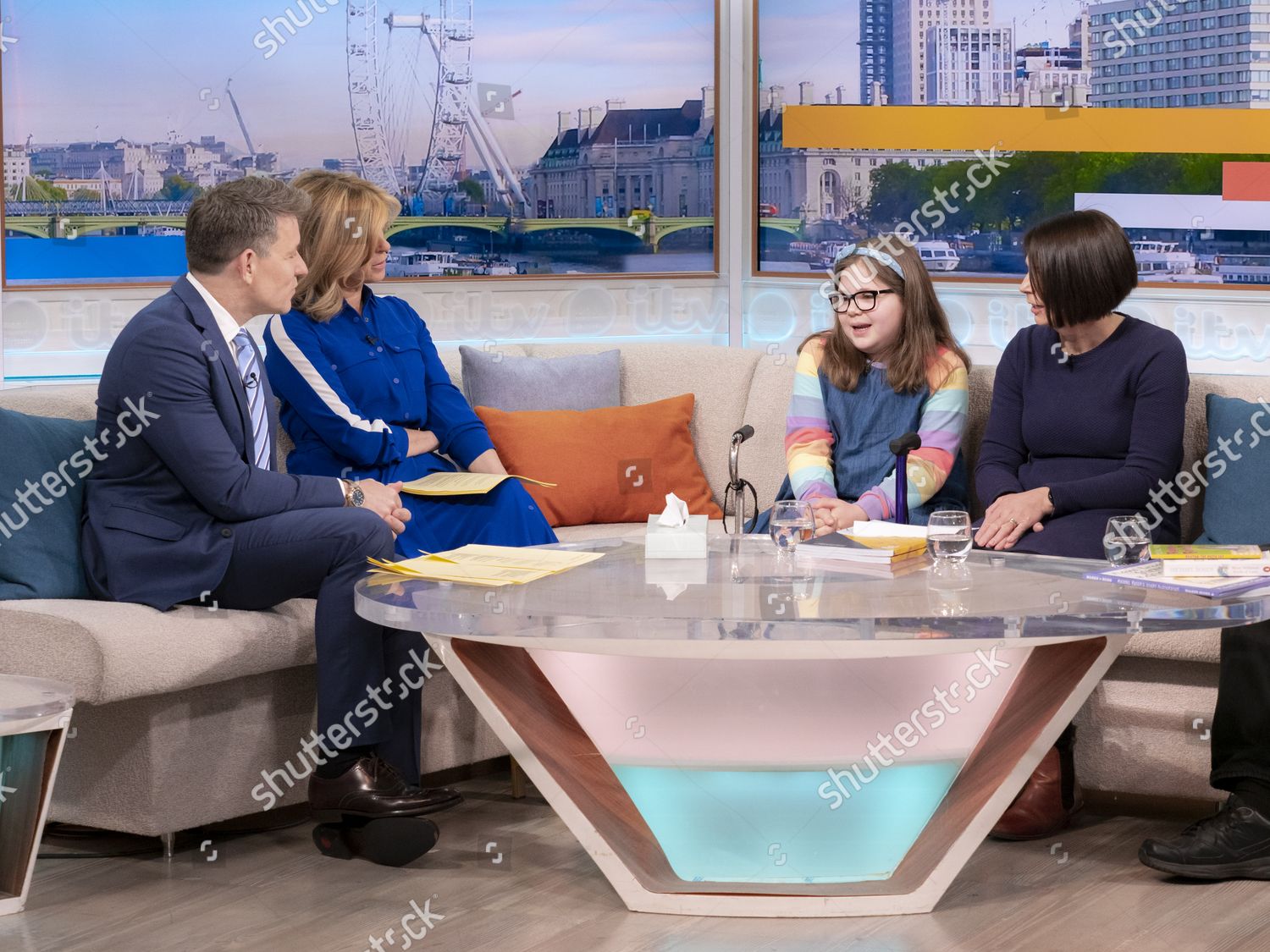 Ben Shephard Kate Garraway Emily Saville Editorial Stock Photo - Stock ...