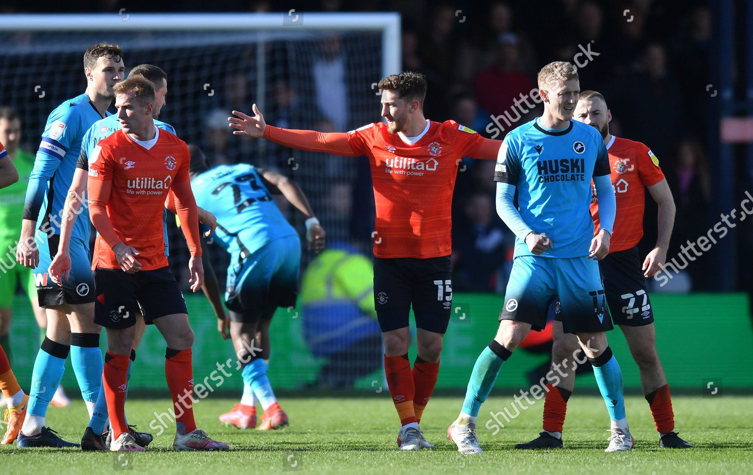 Tom Lockyer Luton Town Organises Defence Editorial Stock Photo - Stock ...