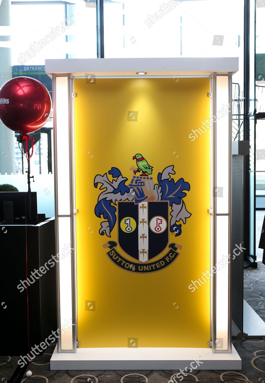 Sutton United Club Crest Bobby Moore Editorial Stock Photo - Stock ...