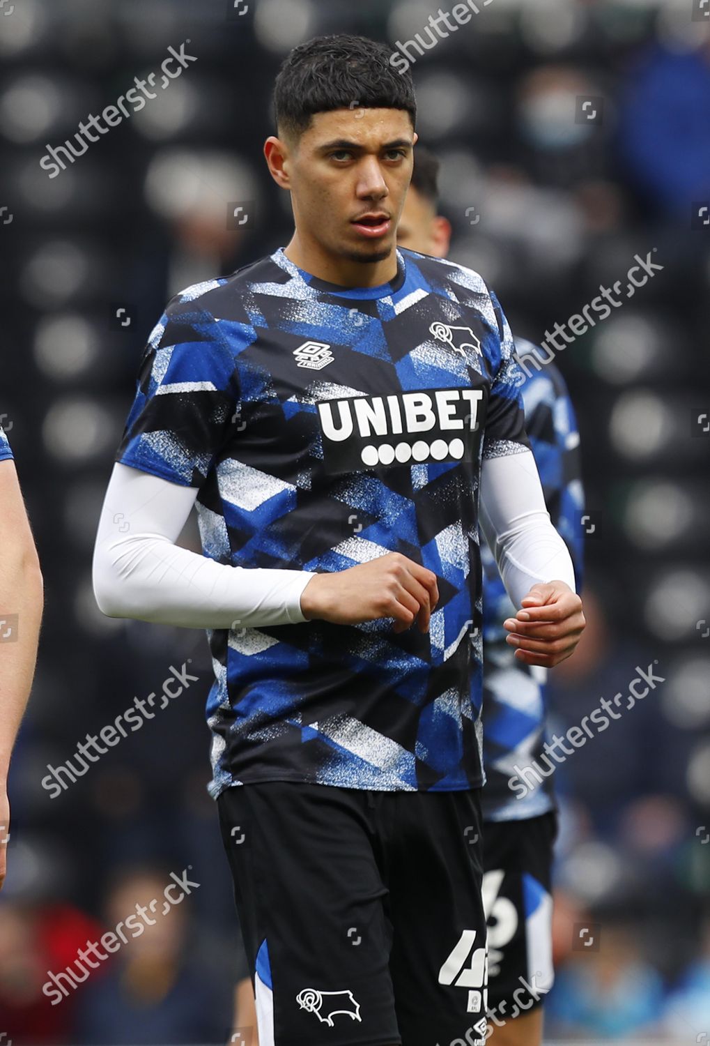 Derby County Player Luke Plange During Editorial Stock Photo - Stock ...
