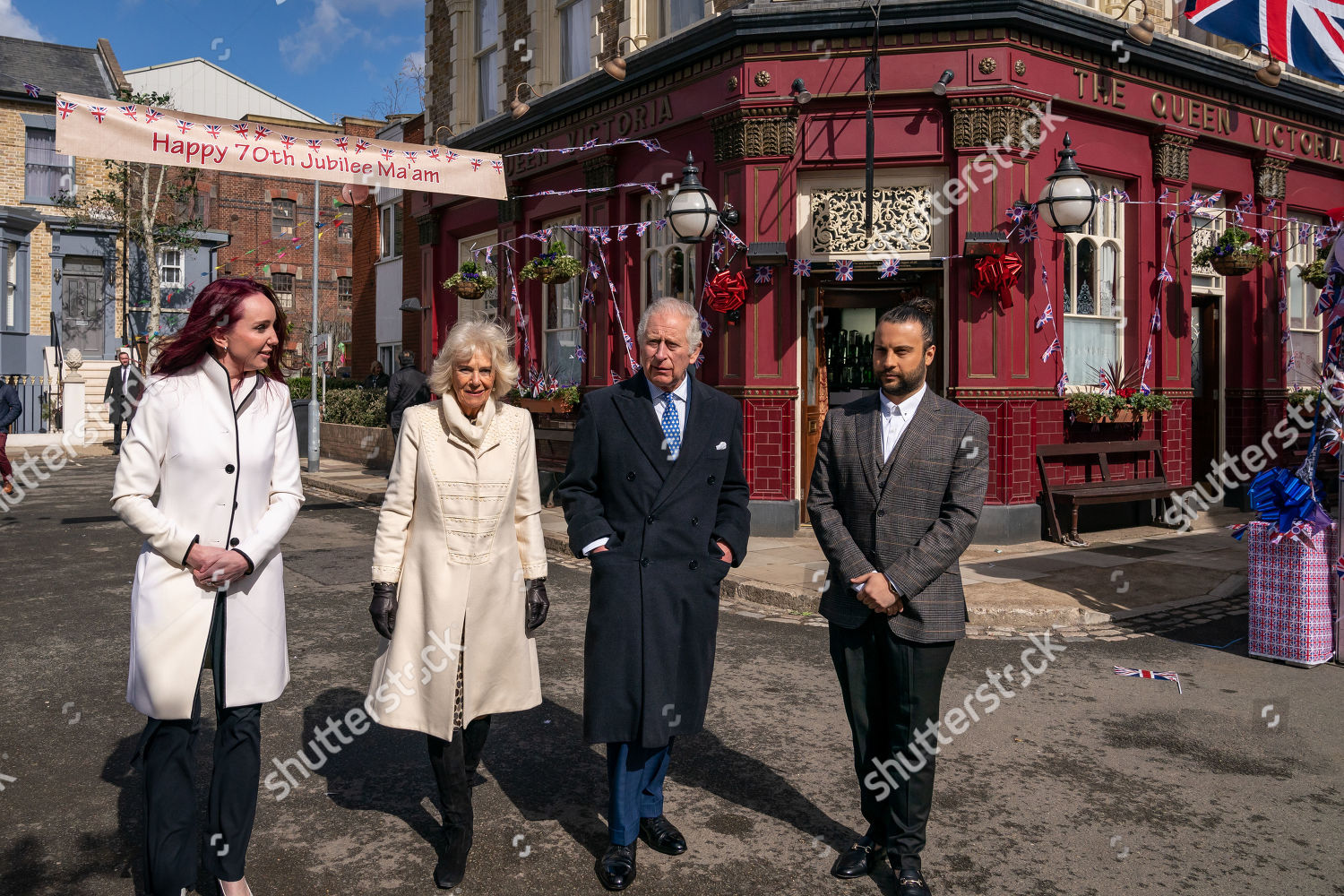 Kate Oates Left Camilla Duchess Cornwall Editorial Stock Photo - Stock ...