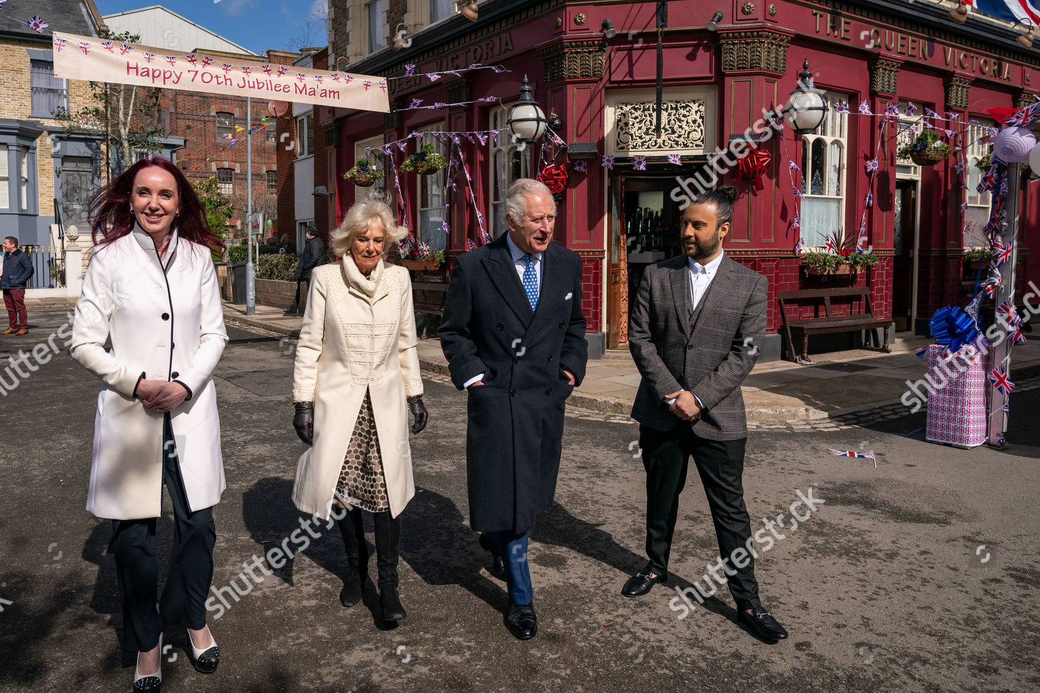 Kate Oates Left Camilla Duchess Cornwall Editorial Stock Photo - Stock ...