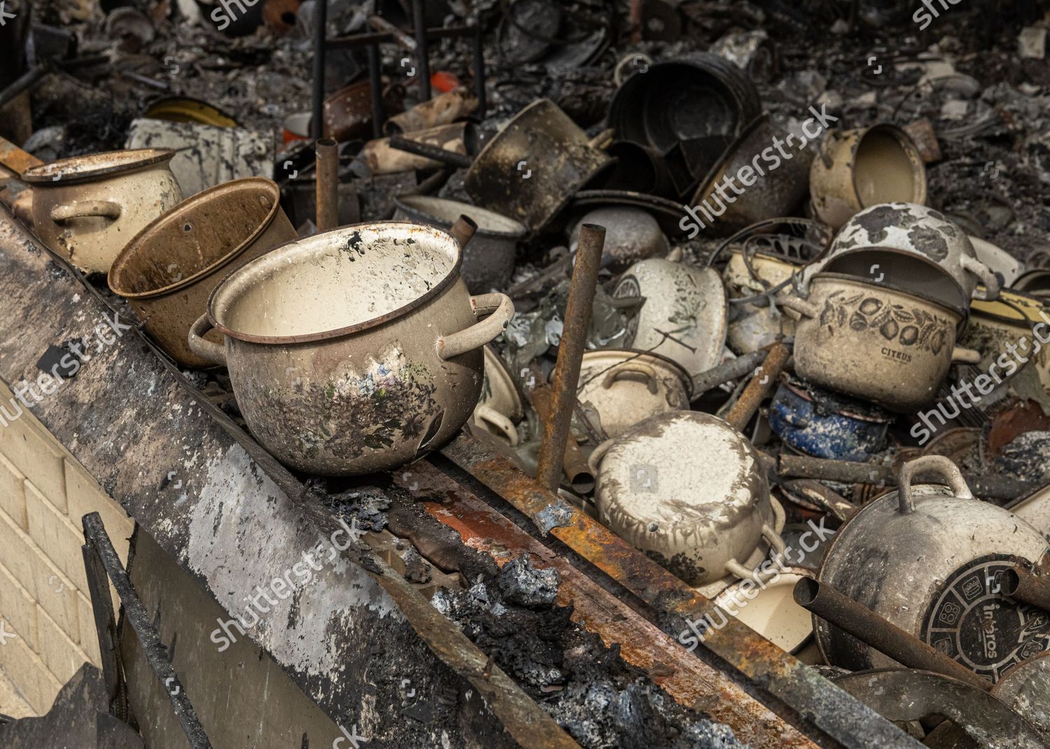 Remnants Barabashovo Market Which Destroyed Fire Editorial Stock Photo ...
