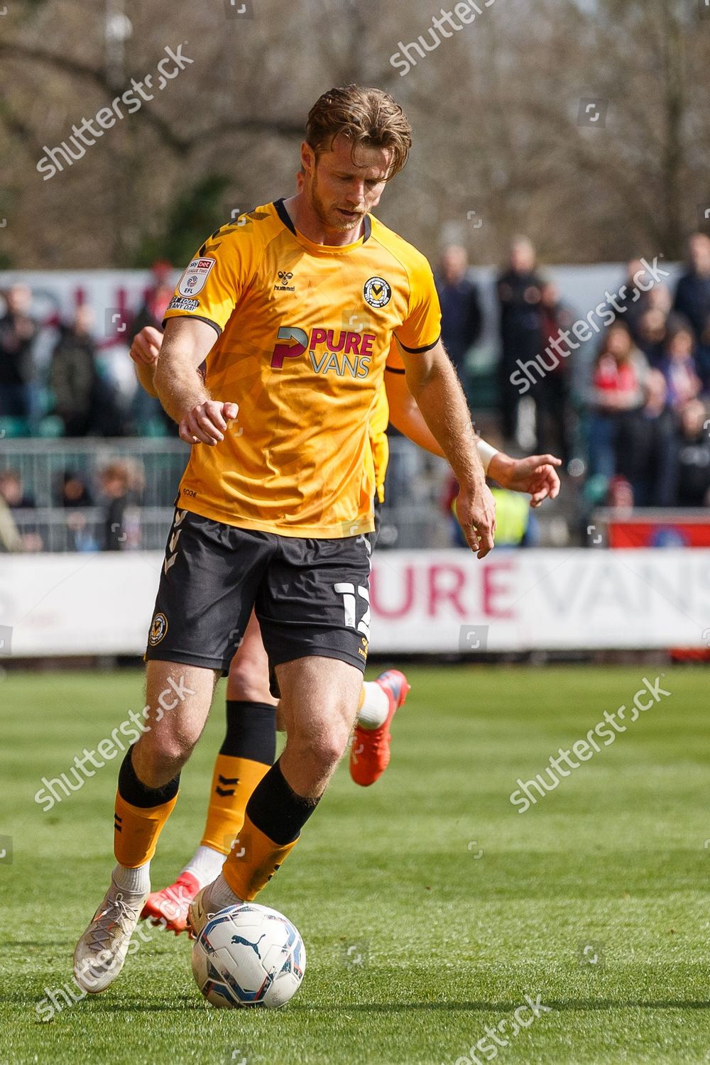Alex Fisher Newport County Editorial Stock Photo - Stock Image ...