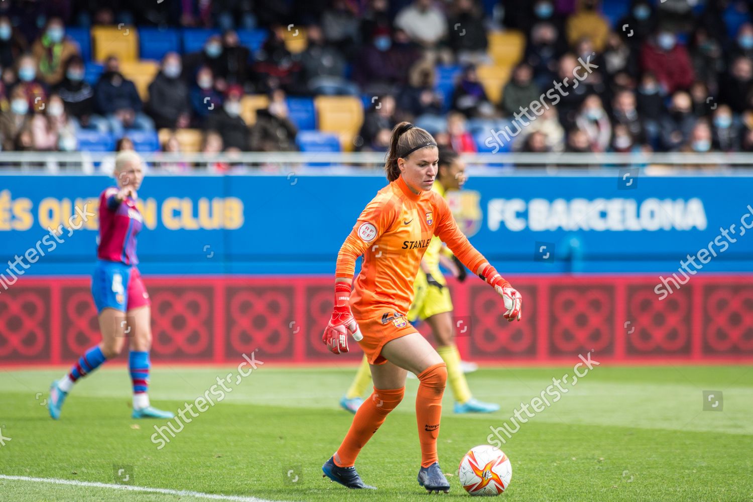 Gemma Font C Fc Barcelona Action Editorial Stock Photo - Stock Image ...