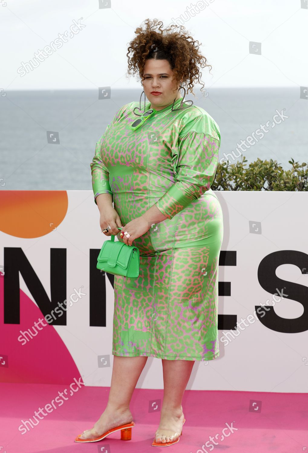 Israeli Actress Maya Landsmann Poses During Editorial Stock Photo ...