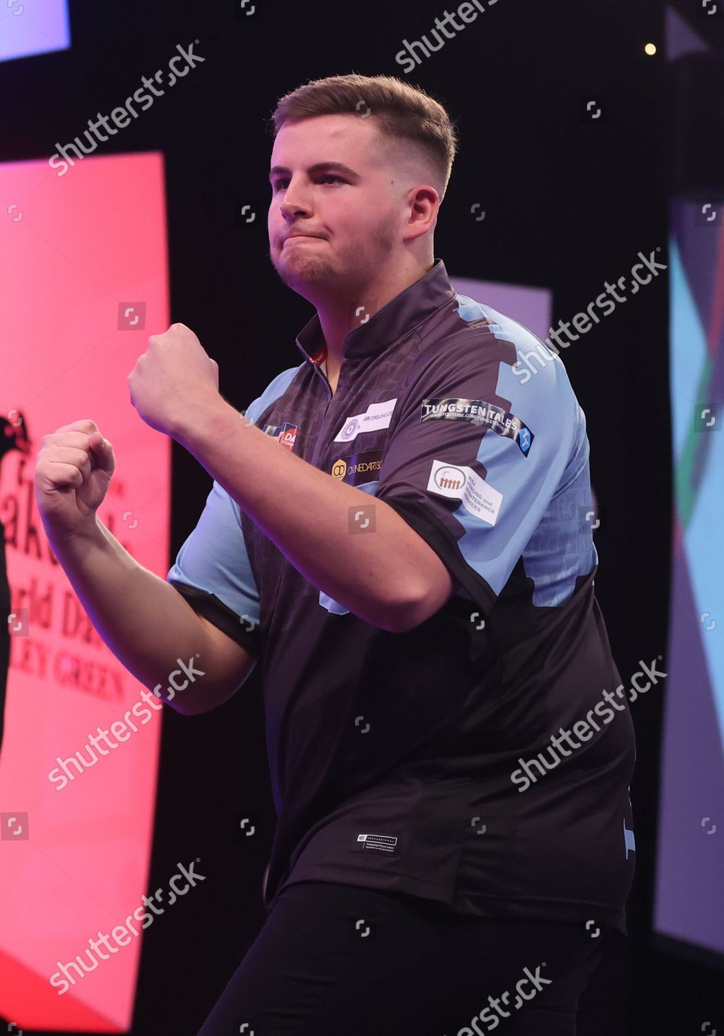 Jarred Cole During 2022 World Darts Editorial Stock Photo - Stock Image ...