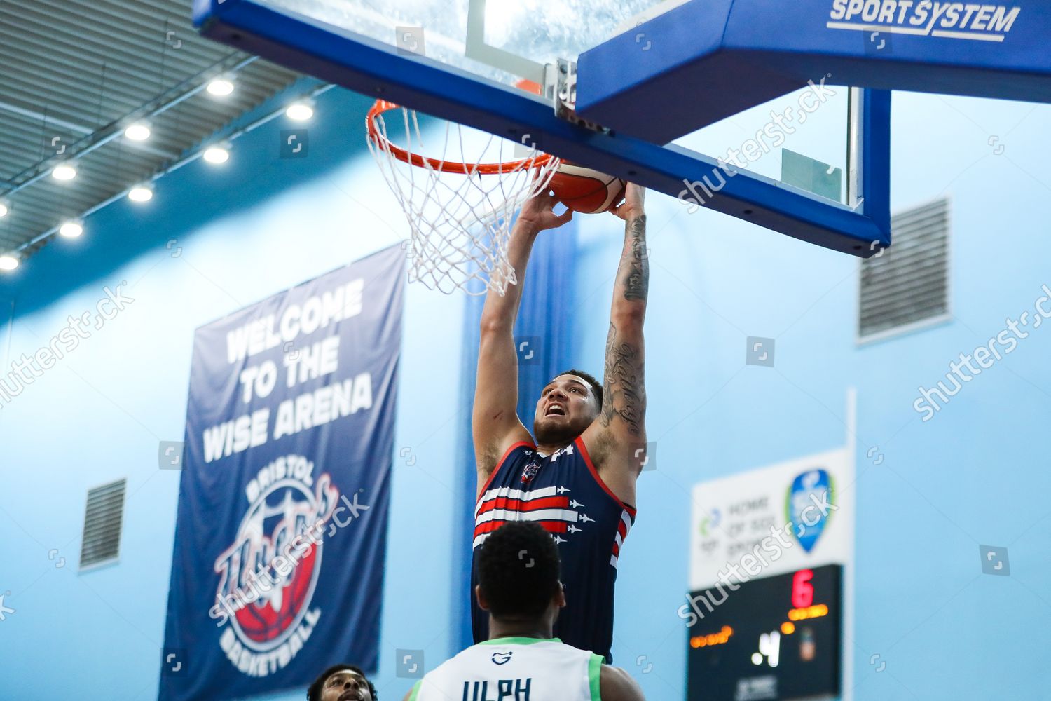 Zach Simmons Bristol Flyers Editorial Stock Photo - Stock Image ...