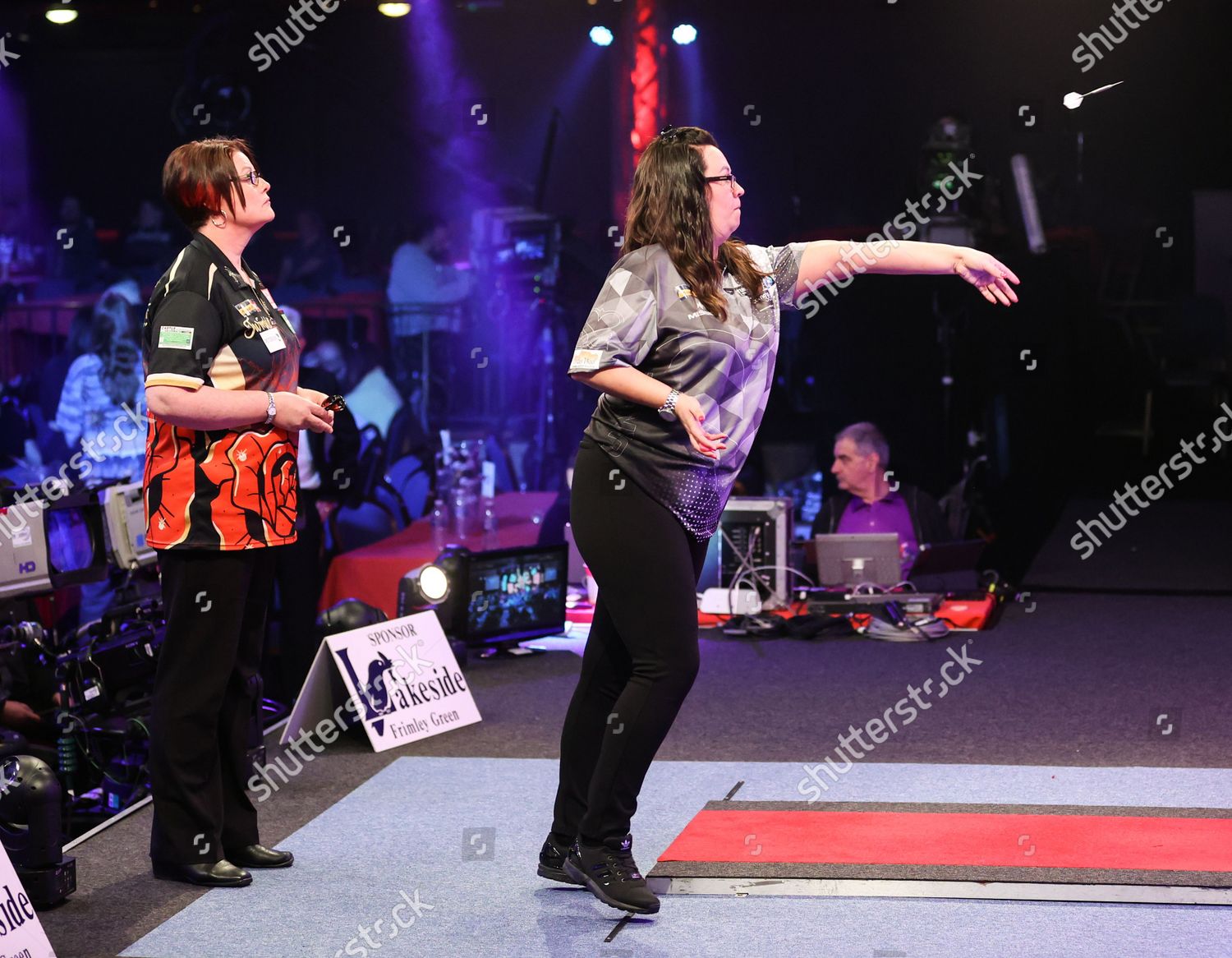 Suzanne Smith During 2022 World Darts Editorial Stock Photo - Stock ...